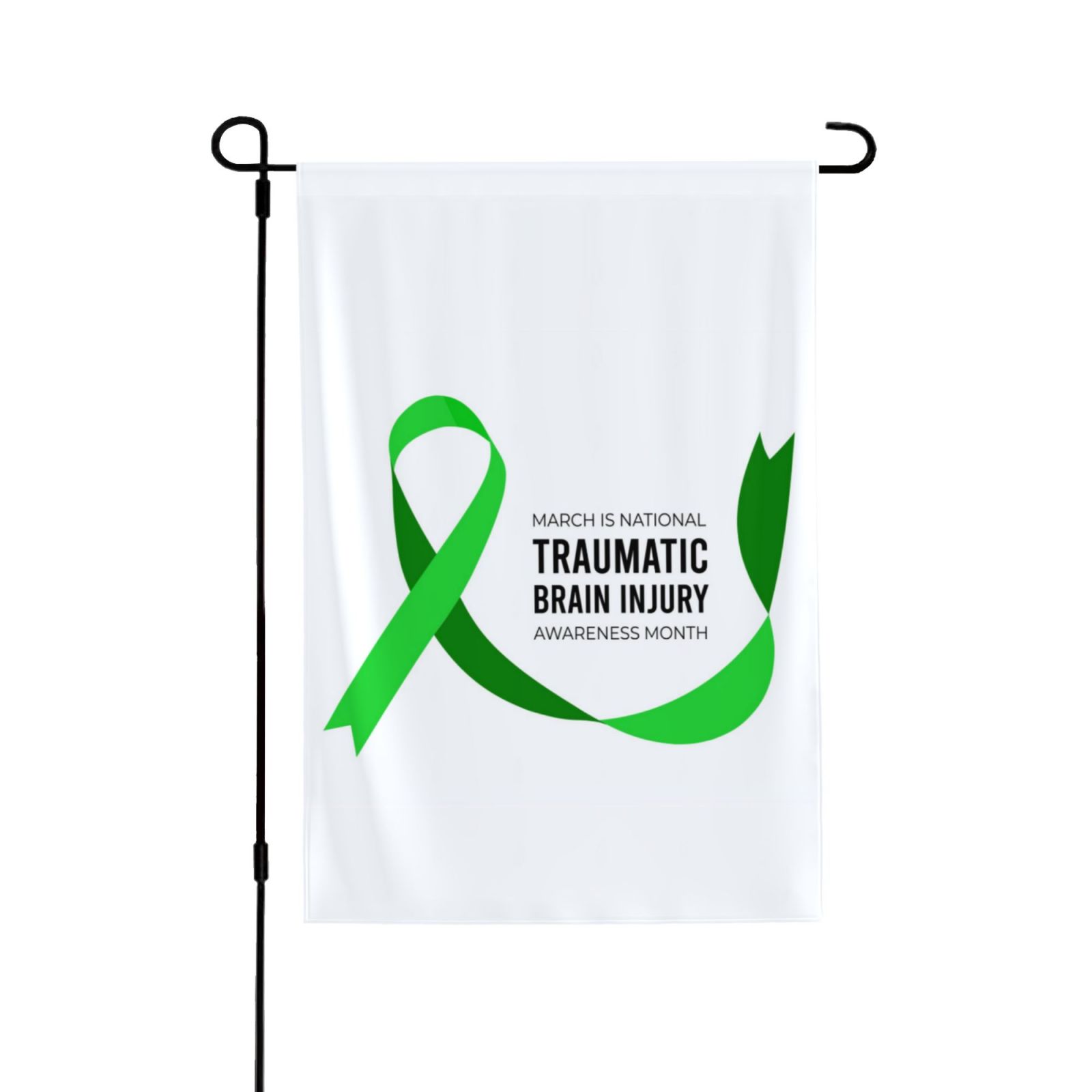 Traumatic Brain Injury Awareness Month Flag Double Sided Garden Flag 28 ...
