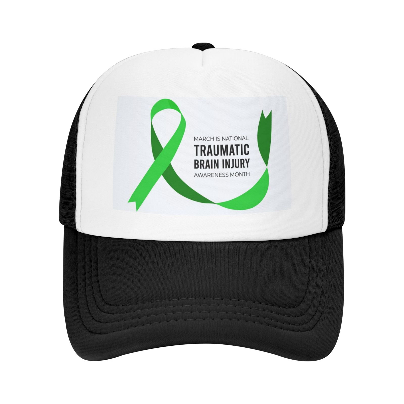 Traumatic Brain Injury Awareness Month Hats for Men Women Mesh Baseball ...