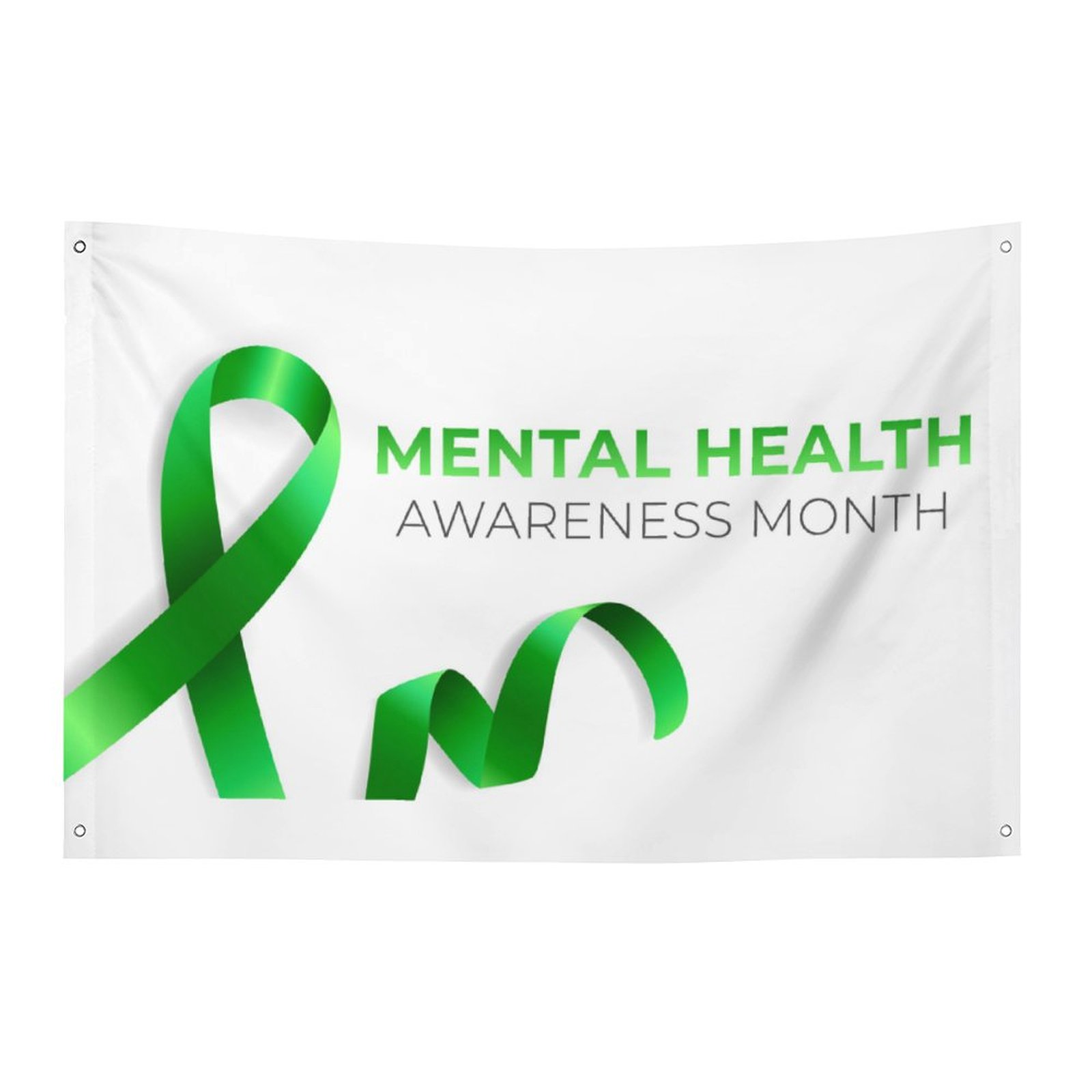 Traumatic Brain Injury Awareness Month Tapestry Banner Backdrop Flag ...