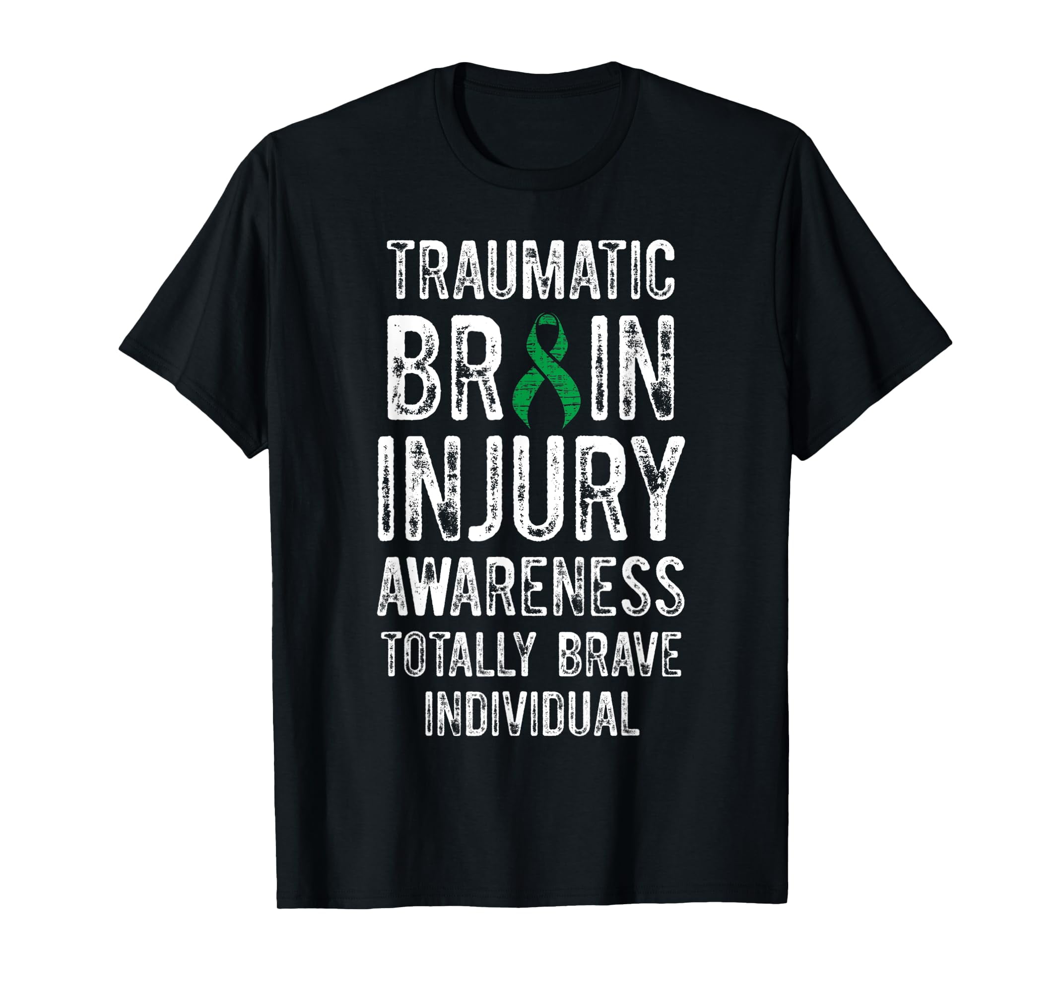 Traumatic Brain Injury Survivor Brave TBI Warrior T-Shirt-M - Walmart.com