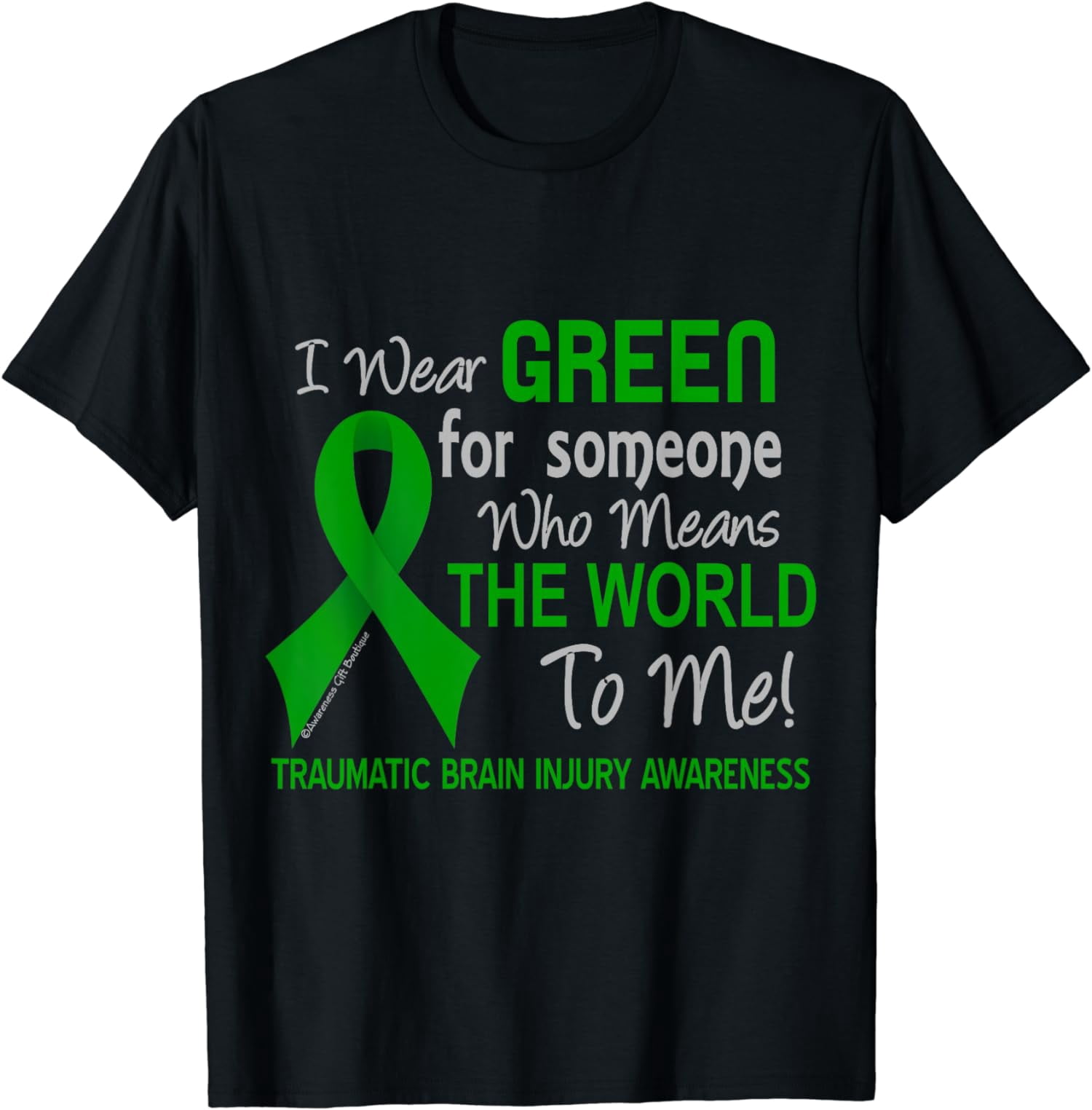 Traumatic Brain Injury TBI Shirt For Someone Who Means World - Walmart.com