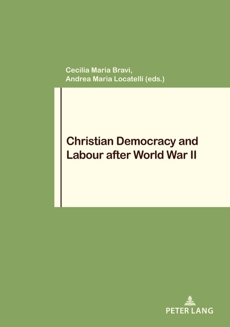 Travail Et Société / Work and Society: Christian Democracy and Labour ...
