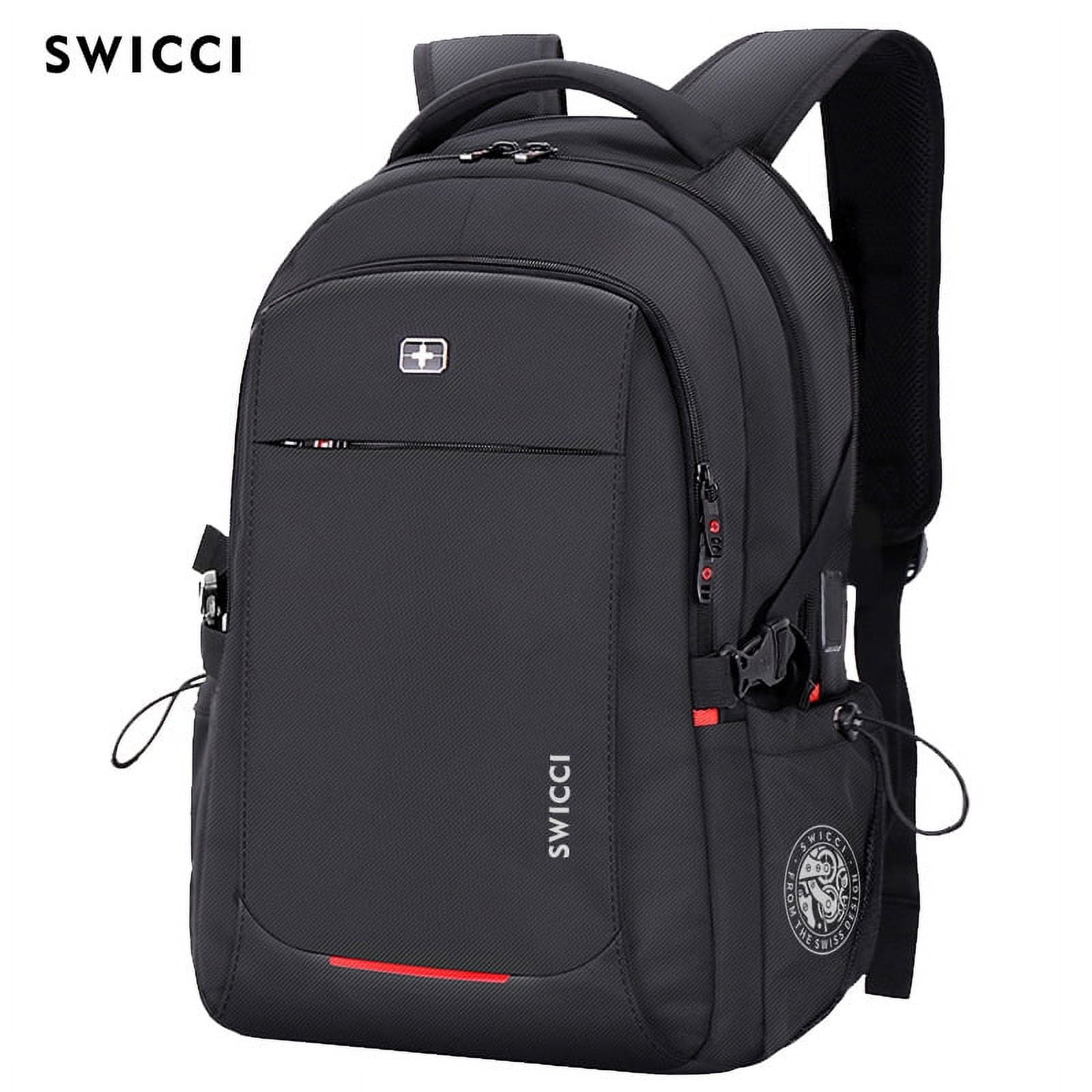Travel 16 17.3 inch Laptop swiss Backpack USB Charging Anti-Theft ...