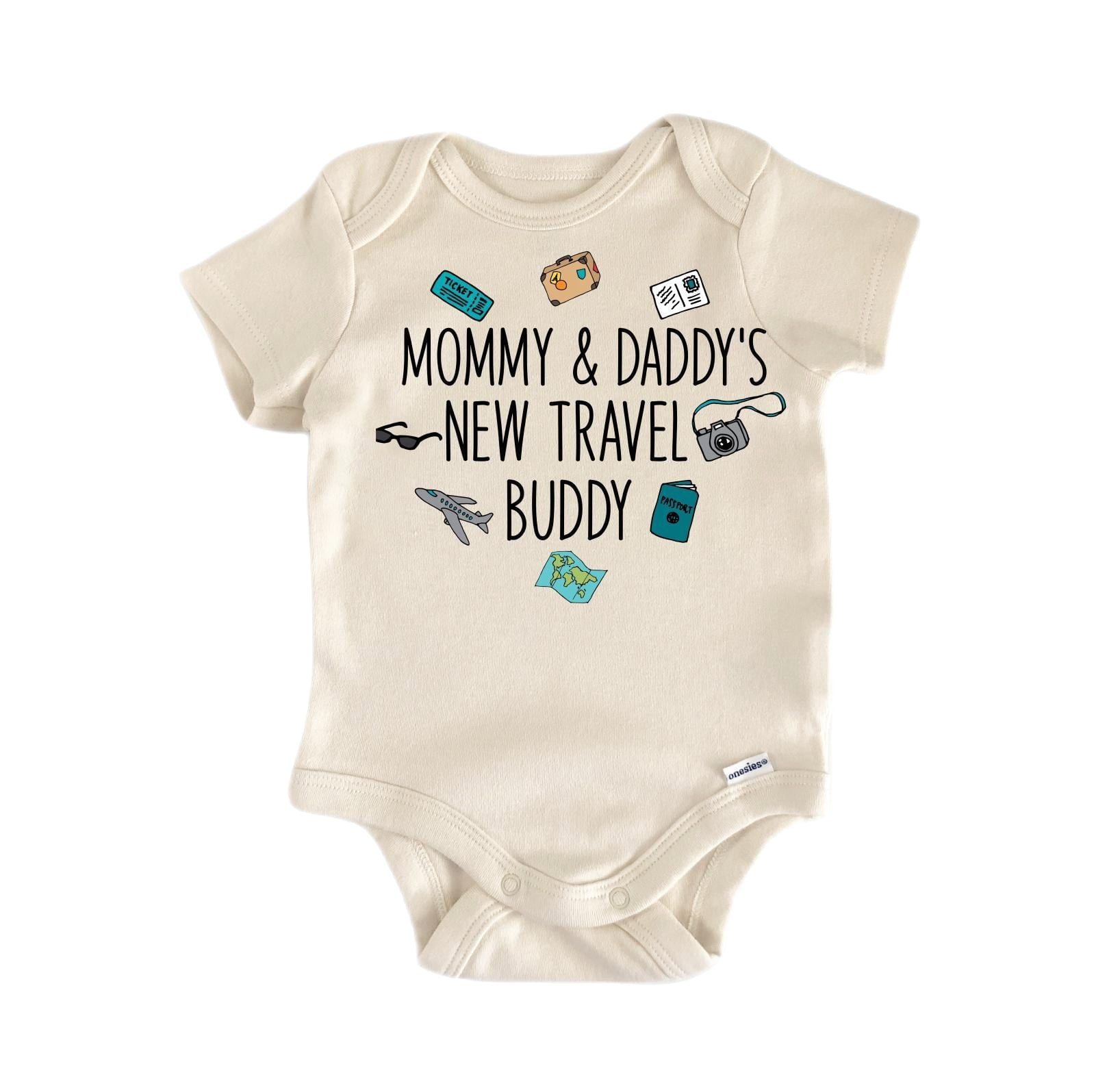 Travel Adventure Buddy - Baby Boy Girl Clothes Infant Bodysuit Funny ...