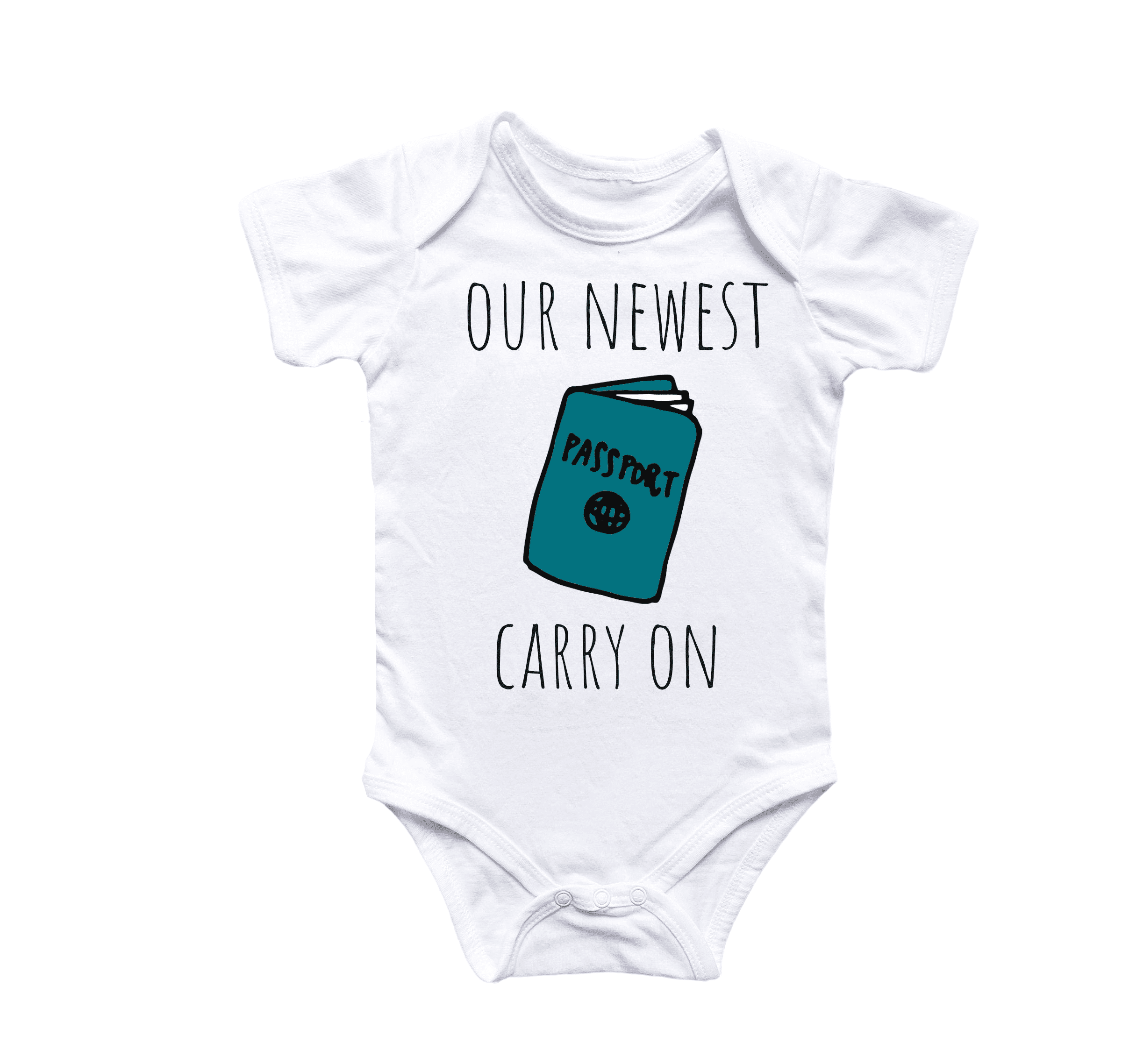 Travel Adventure Passport - Baby Boy Girl Clothes Infant Bodysuit Funny ...