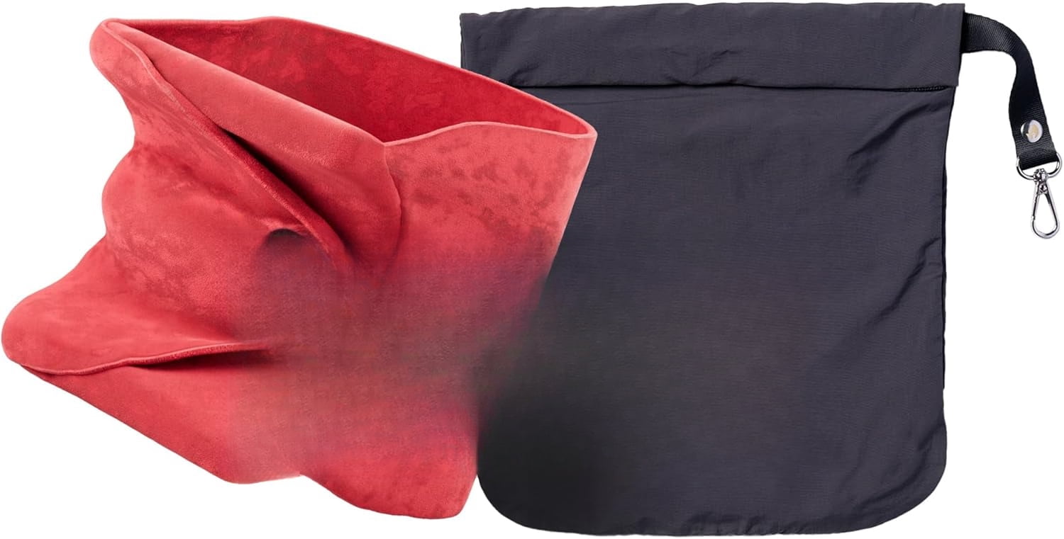 Travel and Airplane Pillow - Real Sleeping Experience on Long Flights ...