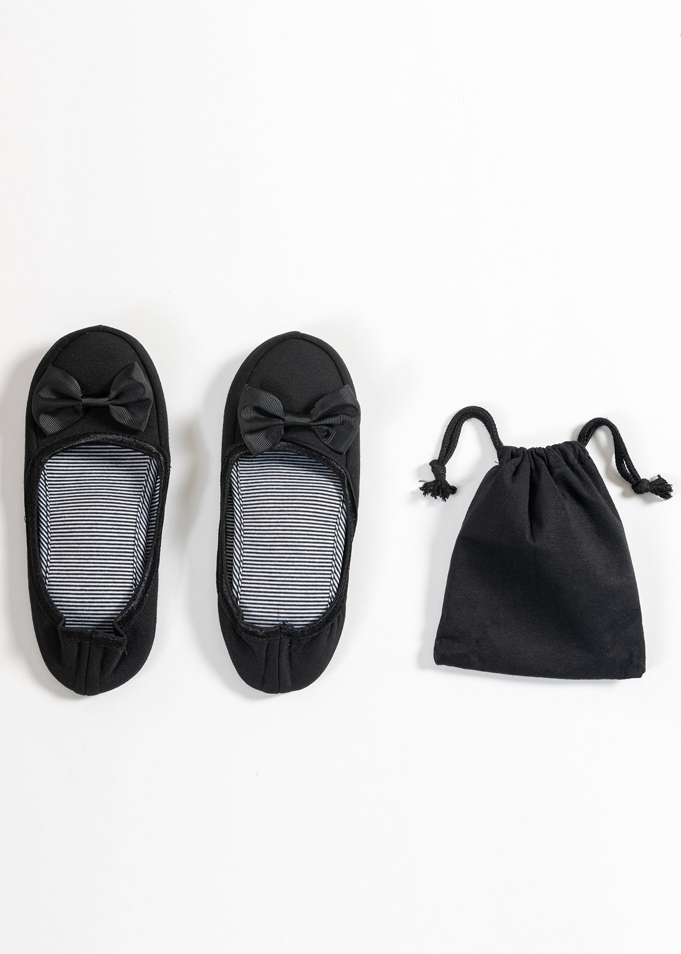 Travel Aviation Portable Folding Shoes Indoor Silent Soft Sole Cotton ...