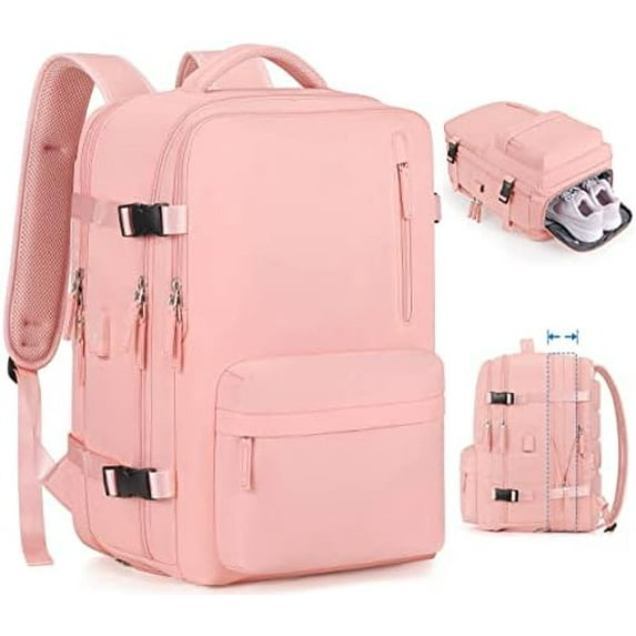Travel Backpack, 42L Carry on Luggage, Flight Approved Expandable ...