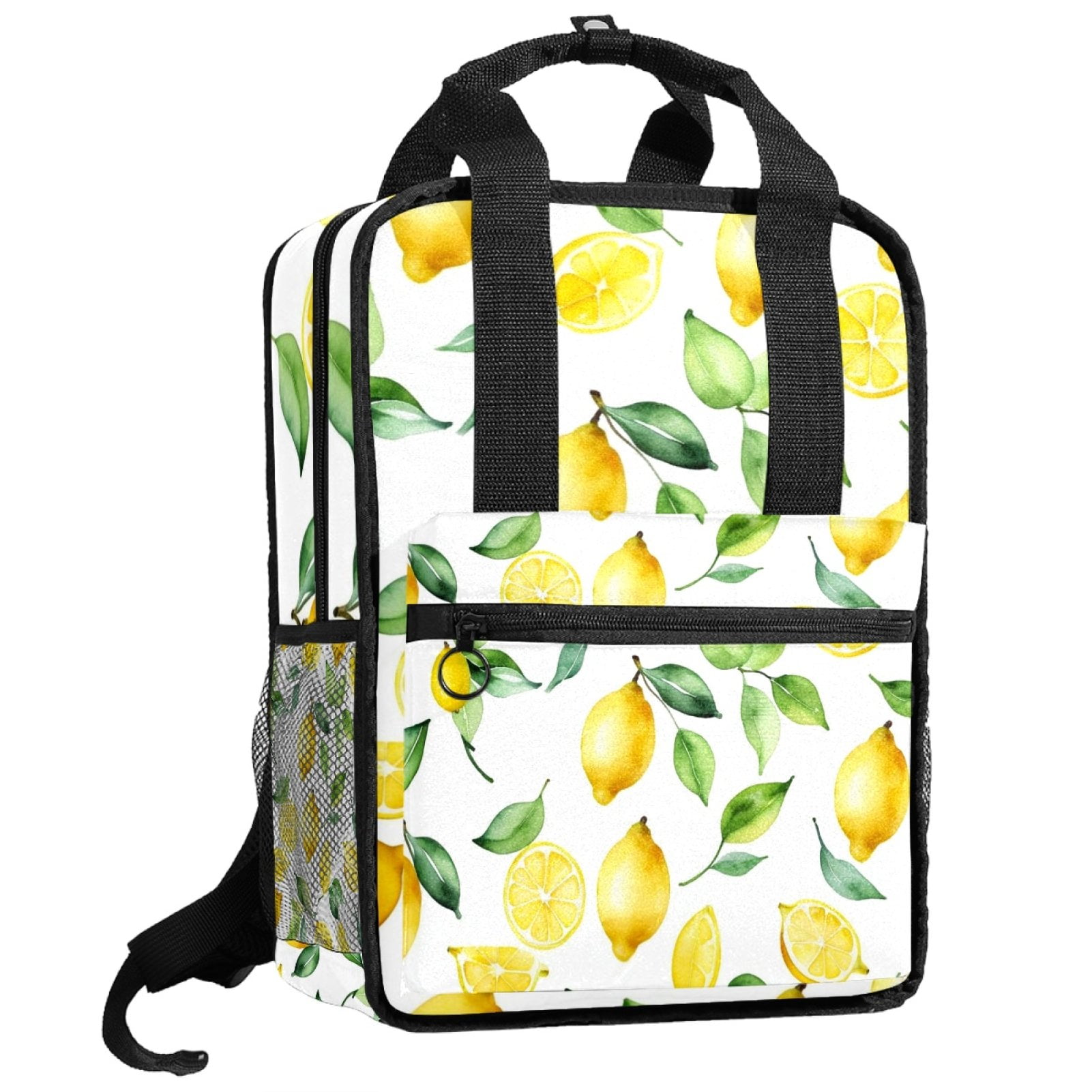 Travel Backpack,Backpack for Men,with Hand Strap,Lemons Lemon Hand ...