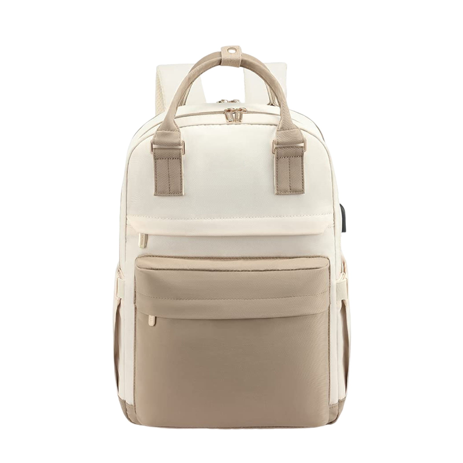 Travel Backpack with External USB Charging Port Multi Pockets 15.6-inch ...