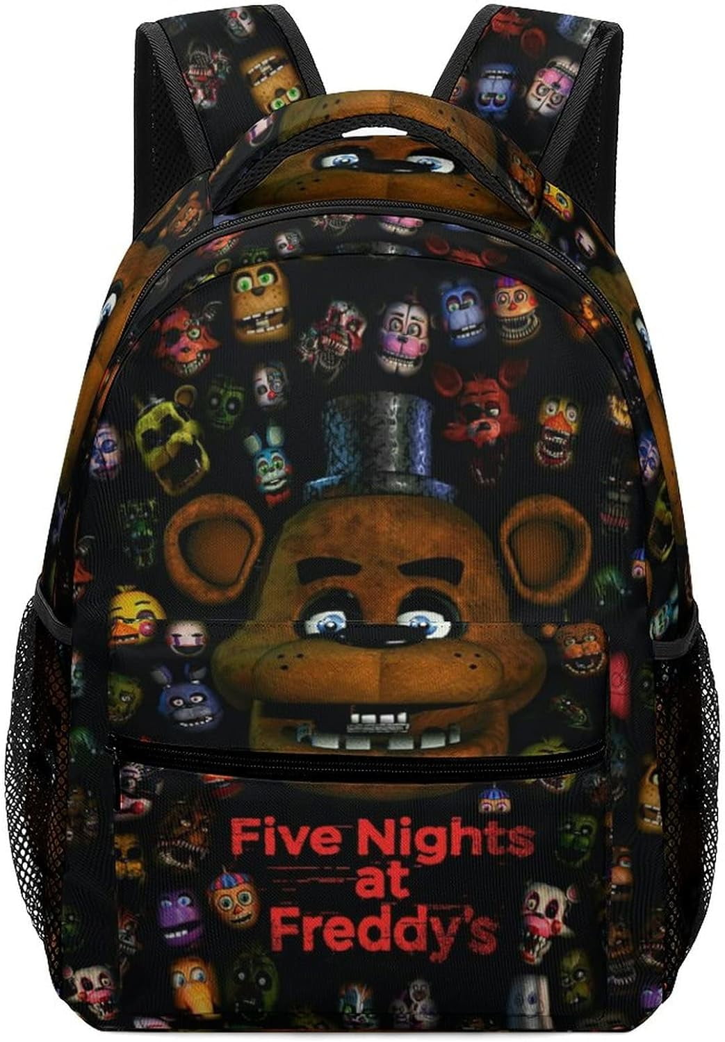 Travel Backpack Five Nights Video at Game Freddy's Bag Big Capacity ...
