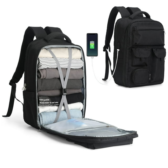 Lightweight & Large Capacity Traveling Tech Backpack for Work, Flights ...
