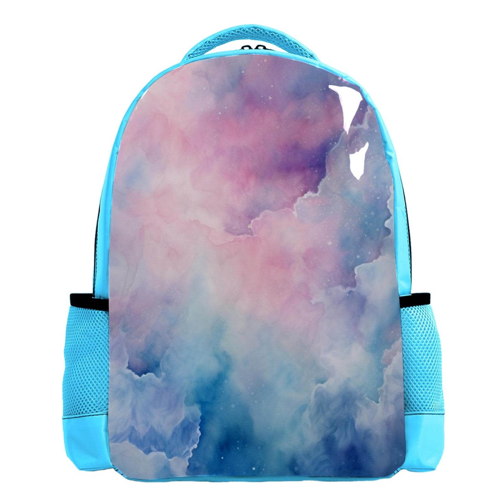 Travel Backpack,Small Backpack,Abstract Blue Purple Marble Carry on ...