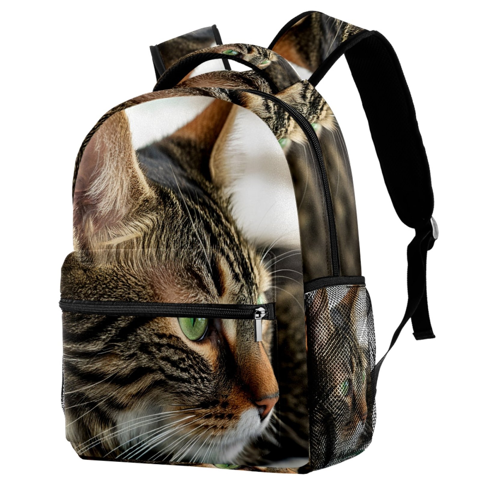 Travel Backpack,Small Backpack,Carry on Backpack,Portrait Animal Cat ...