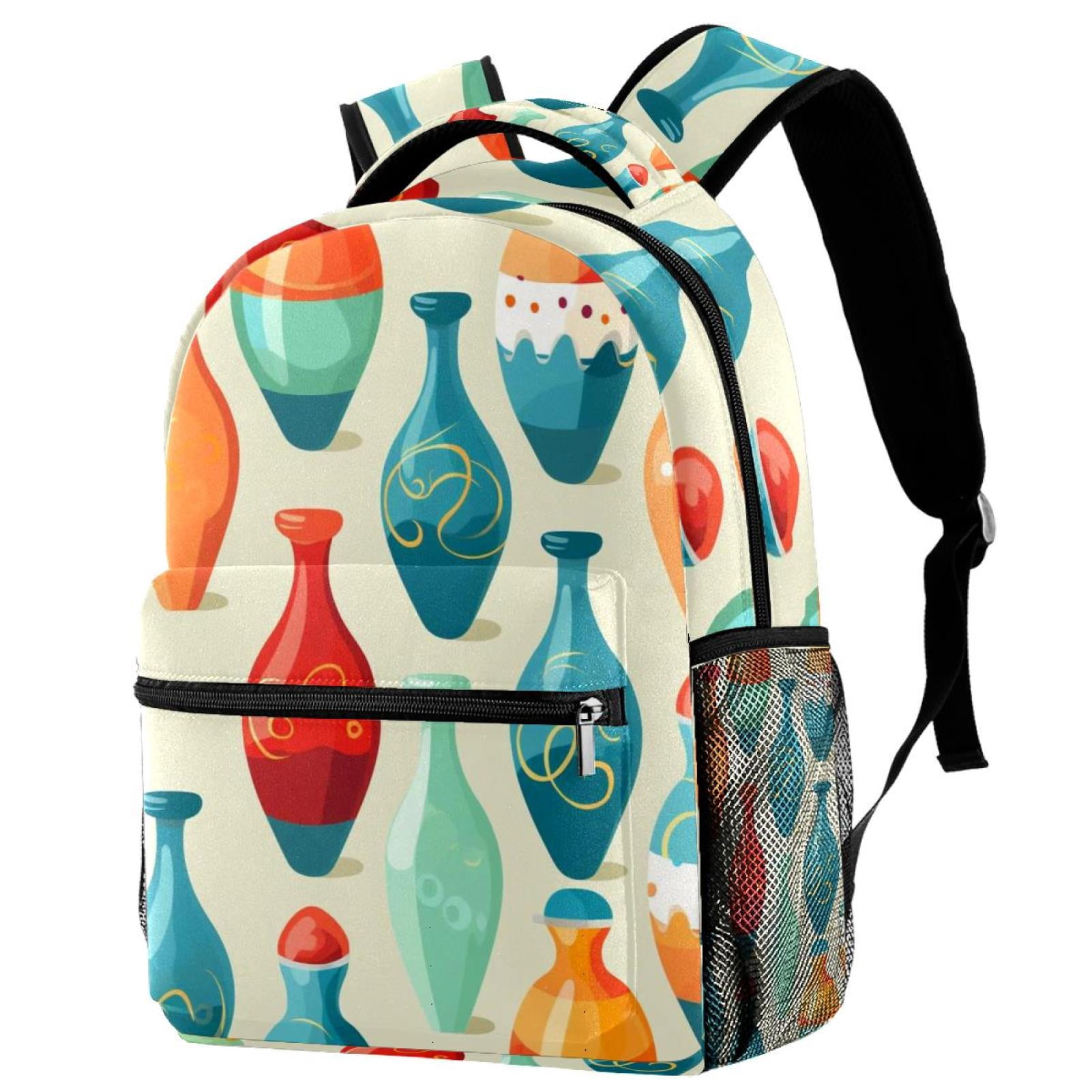 Travel Backpack Teenage Adult Color Bowling Backpacks Travel School ...