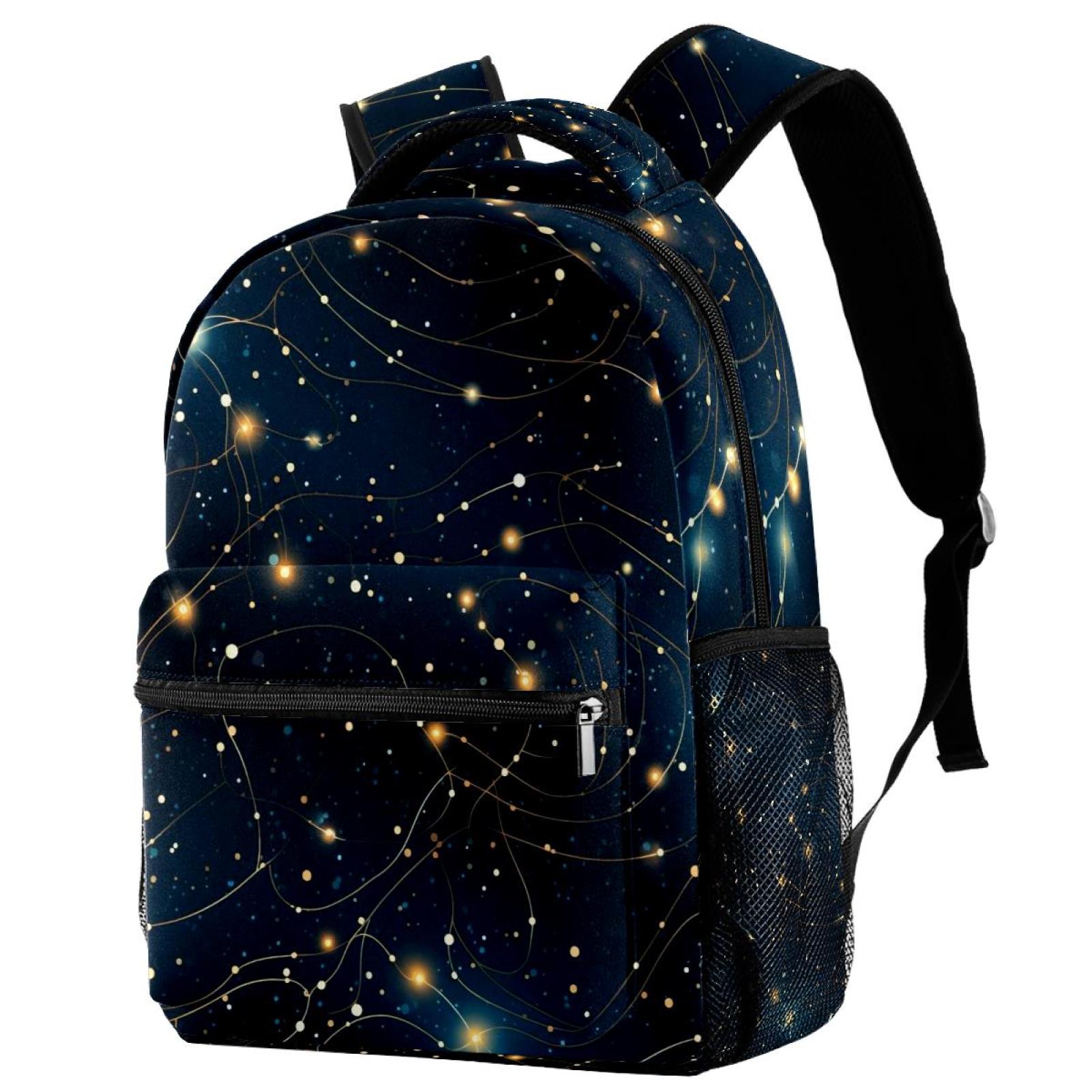 Travel Backpack Teenage Adult Gemini Constellations Print Backpacks ...