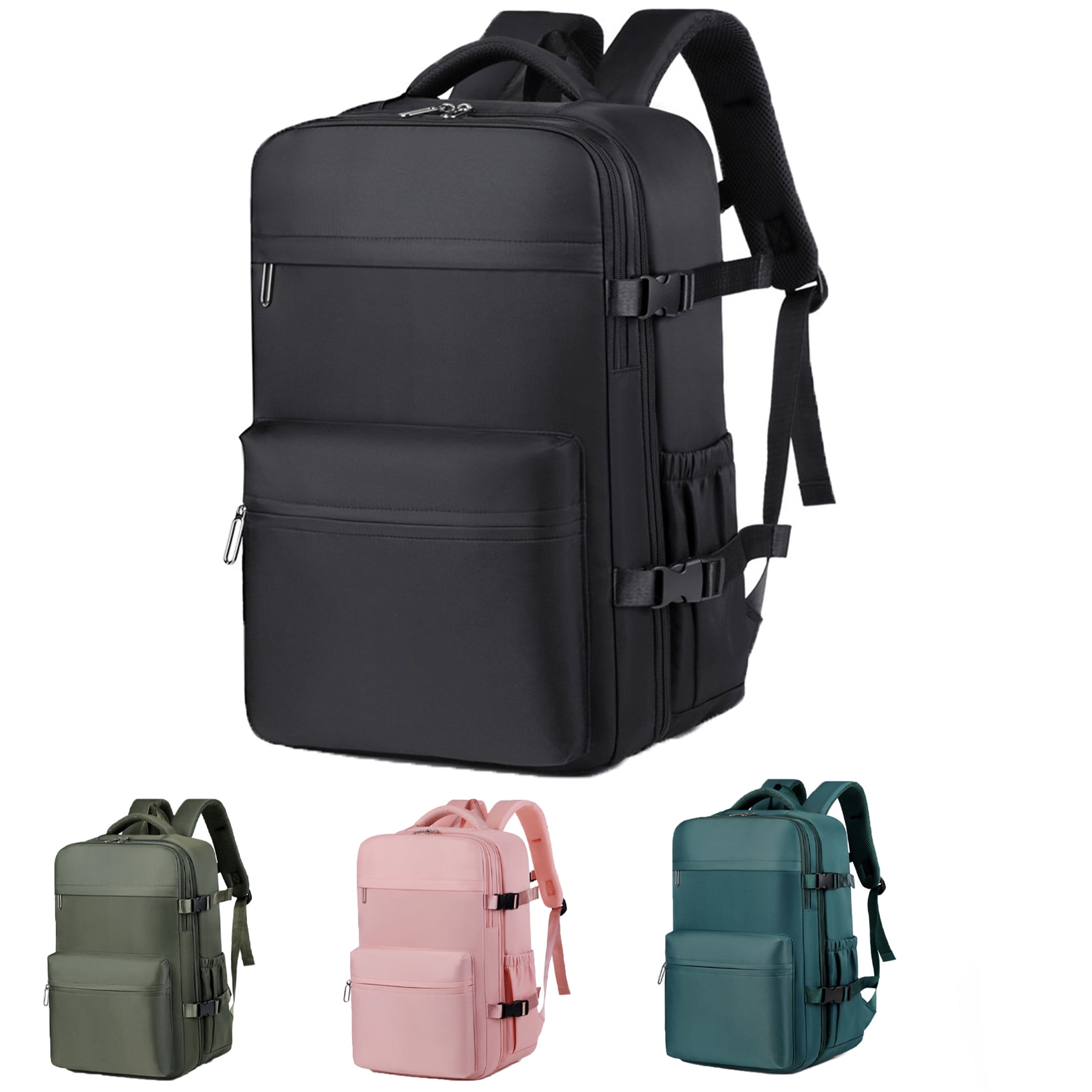 Travel Backpack with Vacuum Compression System & Pump, Large Capacity ...