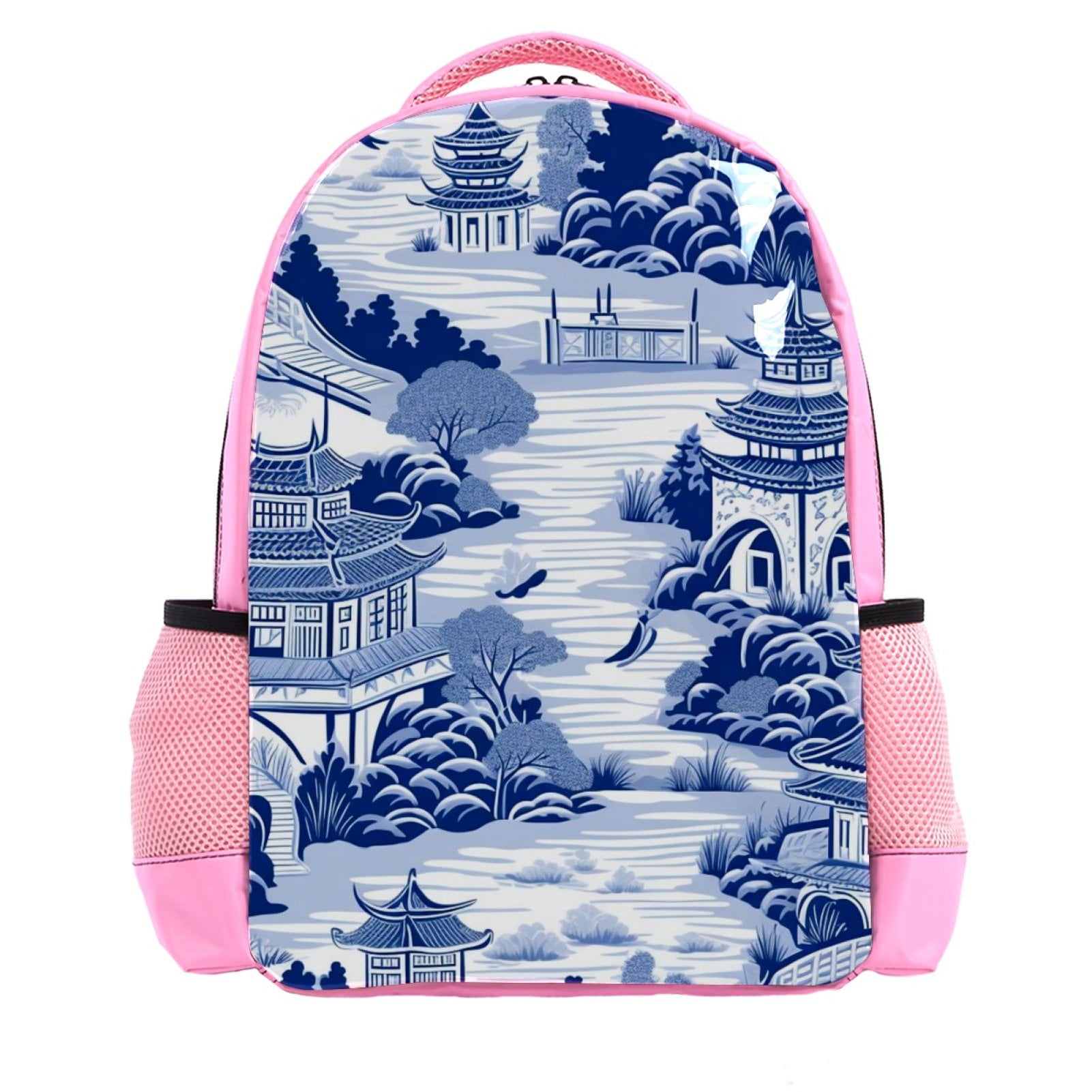 Travel Backpacks for Women,Ancient Building House Tree Mens Backpack ...