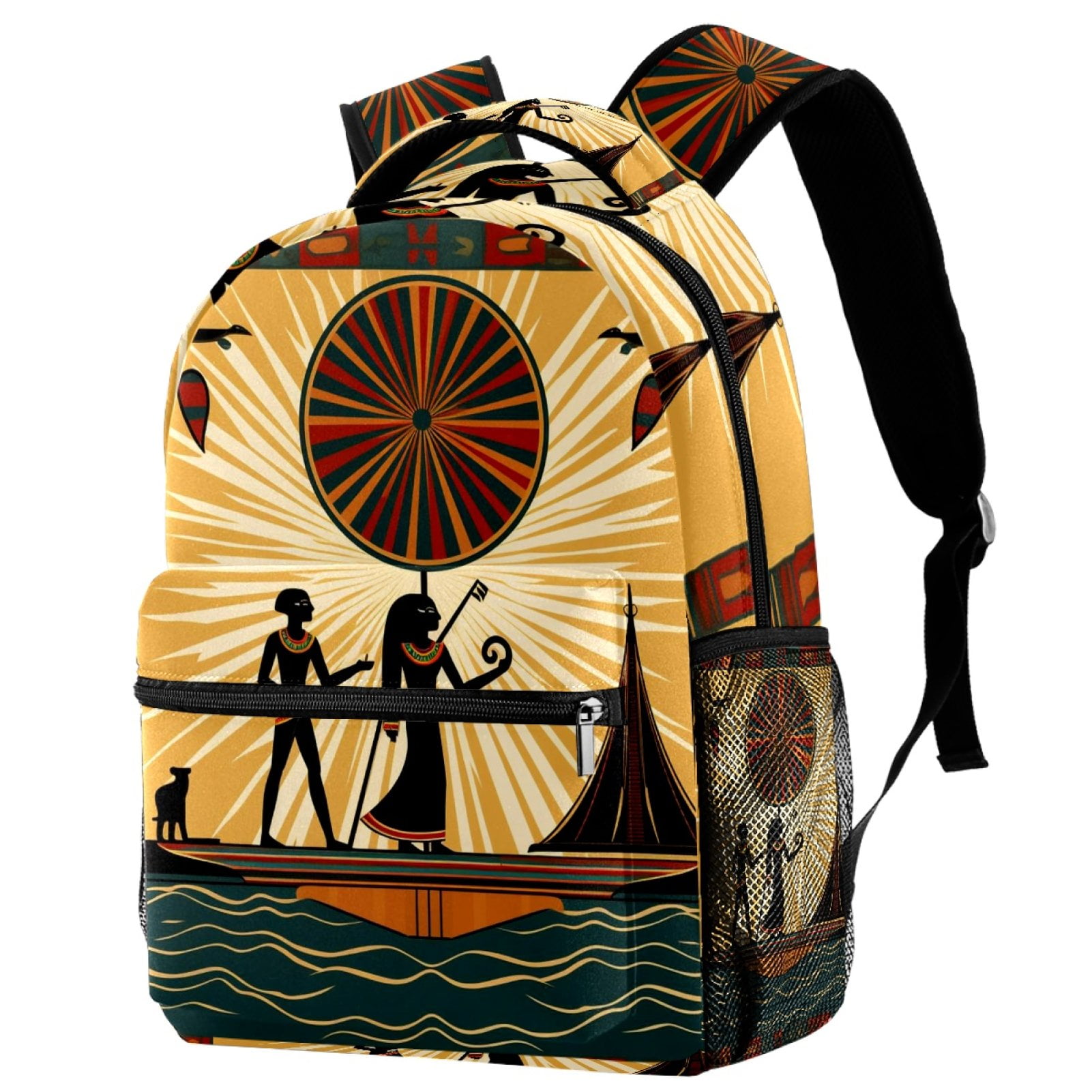 Travel Backpacks for Women,Ancient Egyptian Ethnic Vintage Mens ...