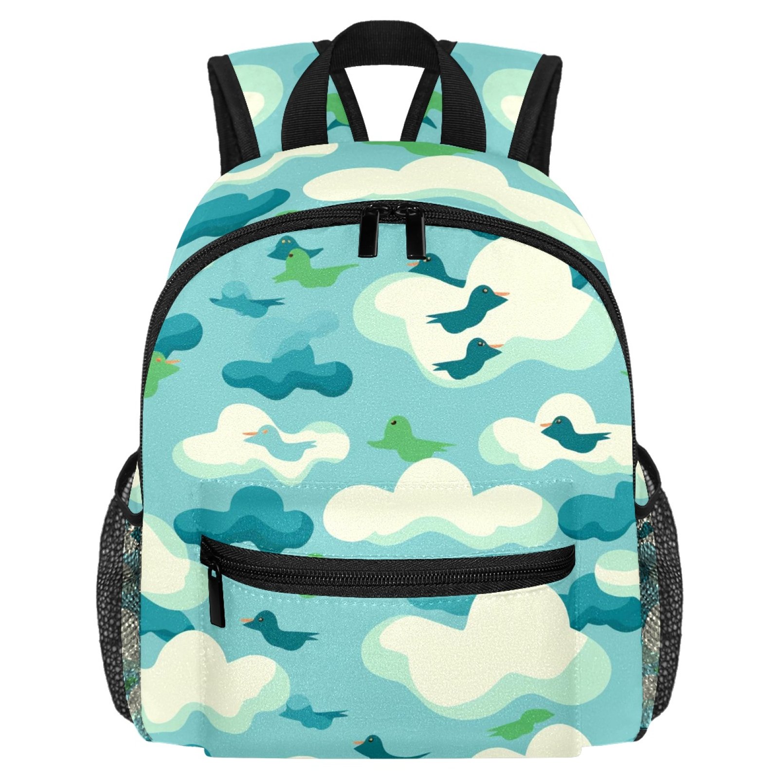 Travel Backpacks for Women,Birds Flying and Clouds Mens Backpack ...