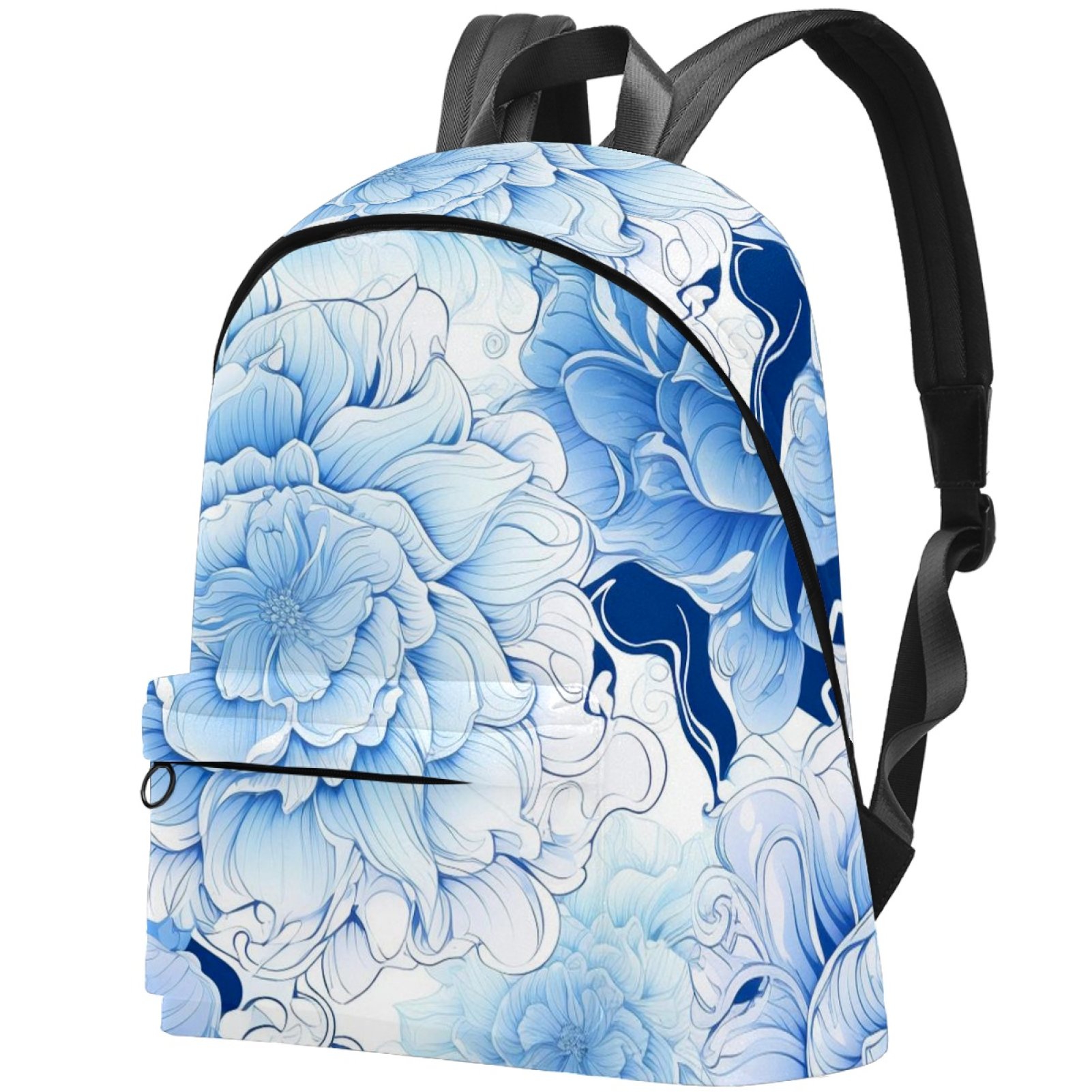 Travel Backpacks for Women,Mens Backpack,Datura Flower Bloom Floral ...