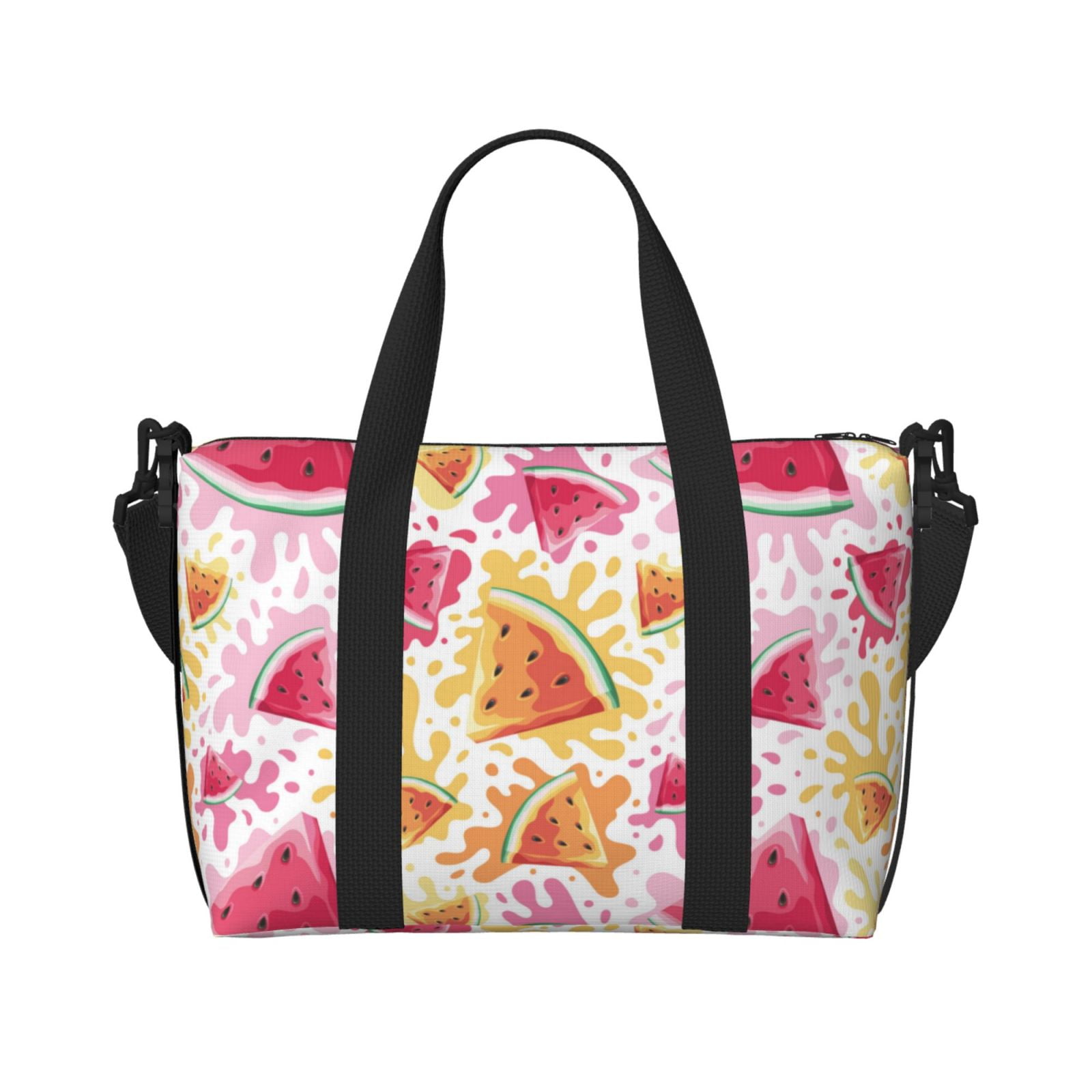 Travel Bag, Colorful Watermelon Carry On Duffle Bags Overnight ...
