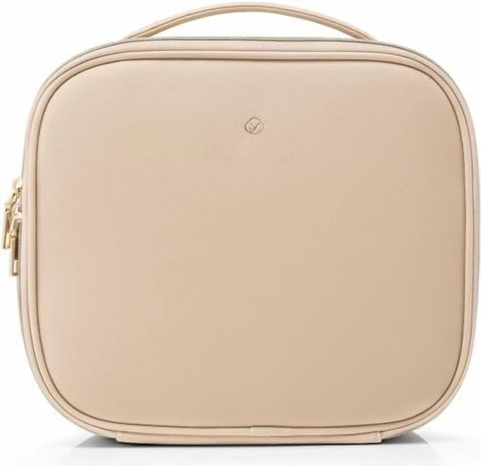 Travel Bag, Large Capacity Bag for Women PU Leather Case Organizer ...