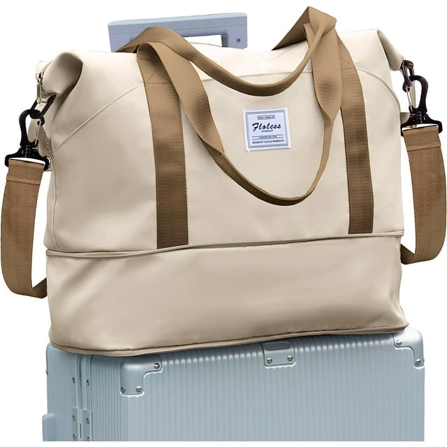 Waterproof Duffel Travel Bag, Carry-On Weekender, Gym Tote, for Men ...