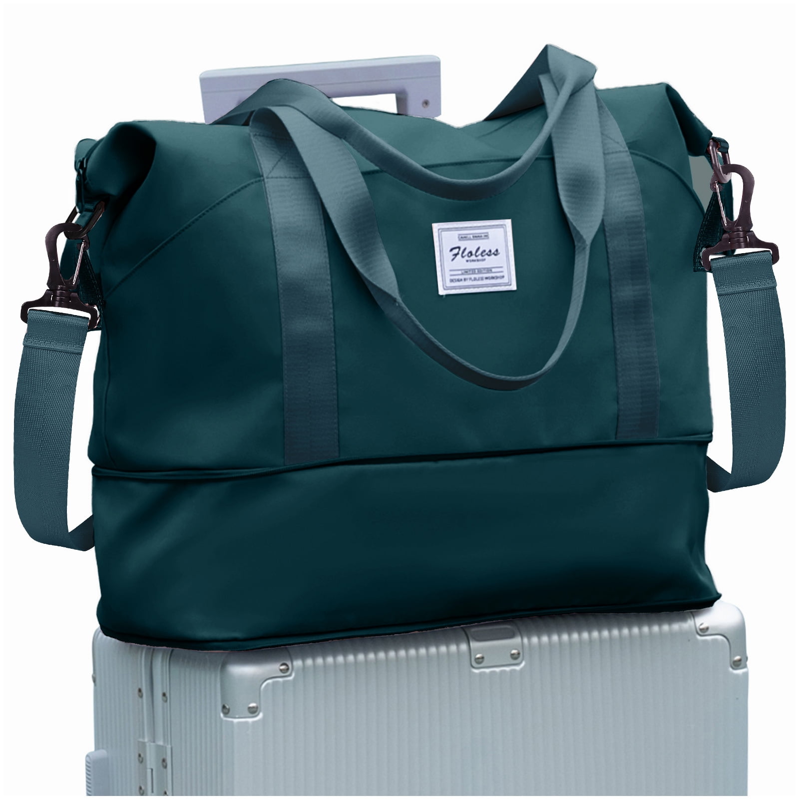 Waterproof Duffel Travel Bag, Gym Tote Weekender, Airline Approved ...