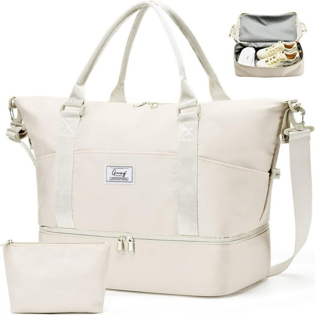 Travel Bag Weekender Bags for Women Overnight Duffel Bag with with ...