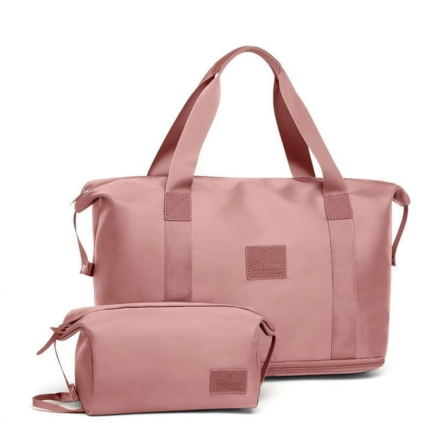 Travel Duffel Bag Expandable Shoulder Weekender Overnight Bag for Women ...