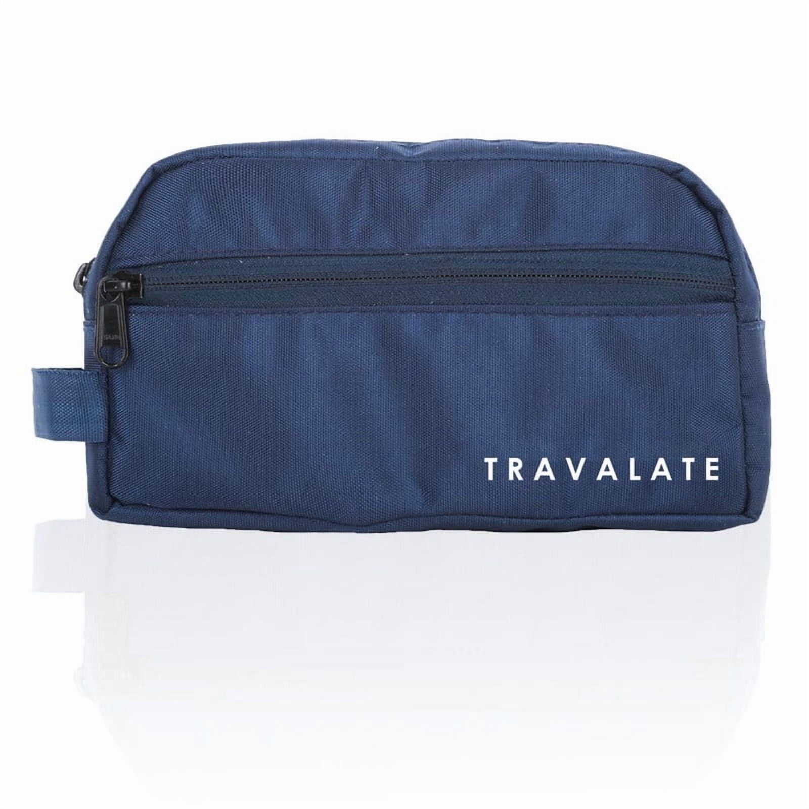 Travel Bags Makeup Shaving Kit Pouch for Men & Women, Single Part ...