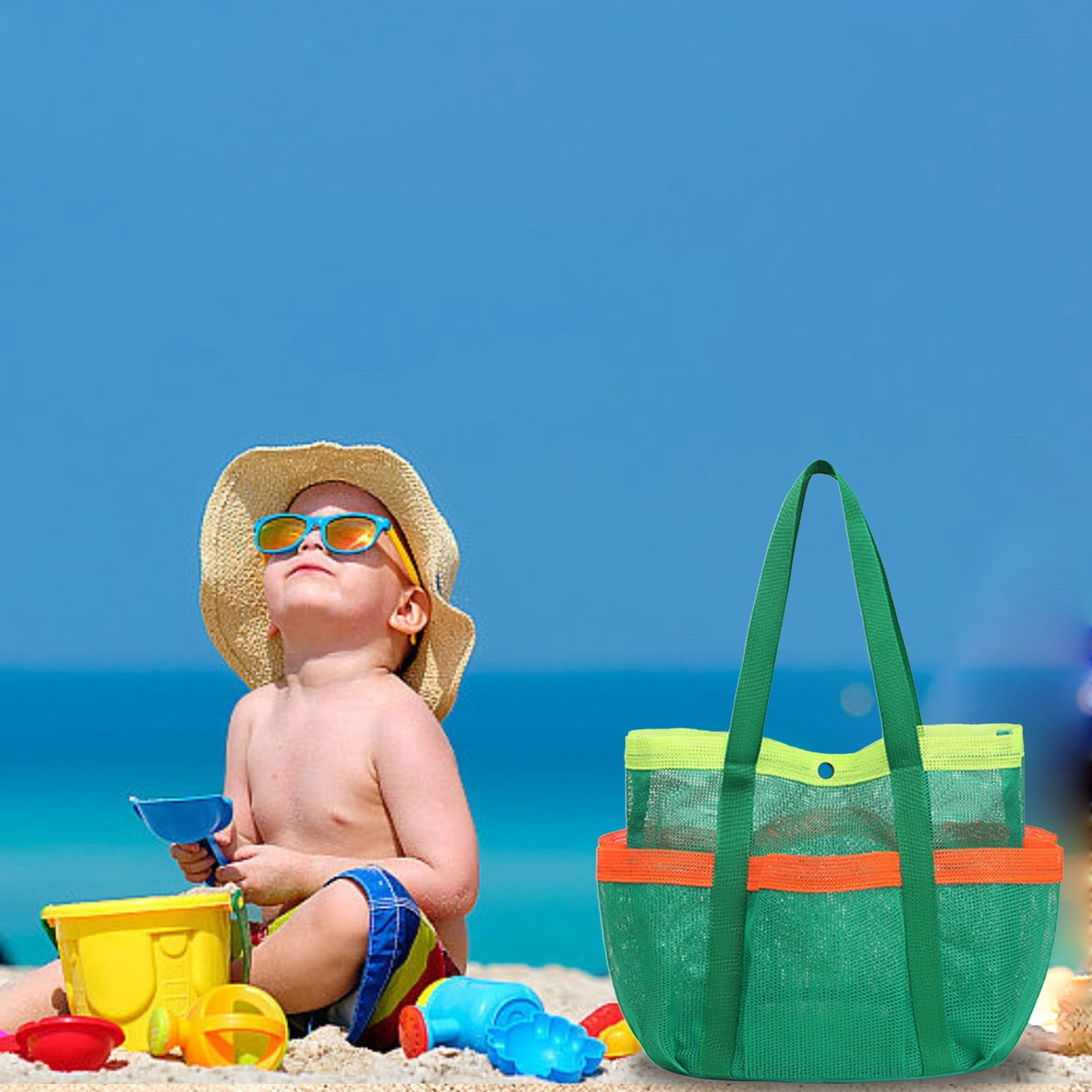 Travel Bandaid Kit, Multi Pocket Capacity Handheld Swimming Bag ...