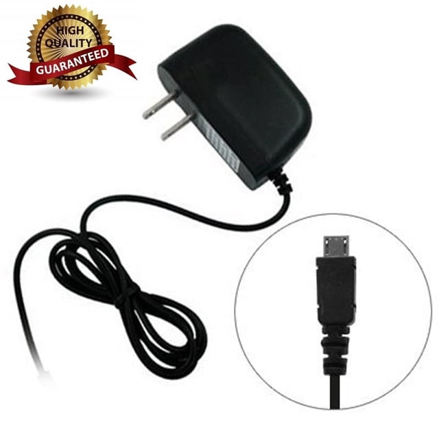 Travel Battery Home Wall AC Micro USB Charger 1200mA - Walmart Business ...