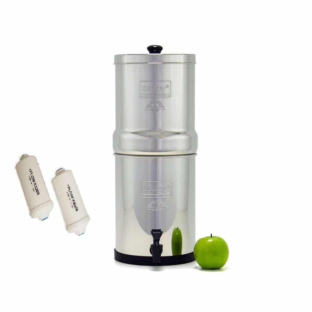 Berkey Travel Water Purifier - Carbon System with Lead Removal, 2 Black ...