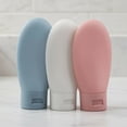 Travel Bottle, 3 Pcs Leak Proof Refillable Squeezable Containers Set ...
