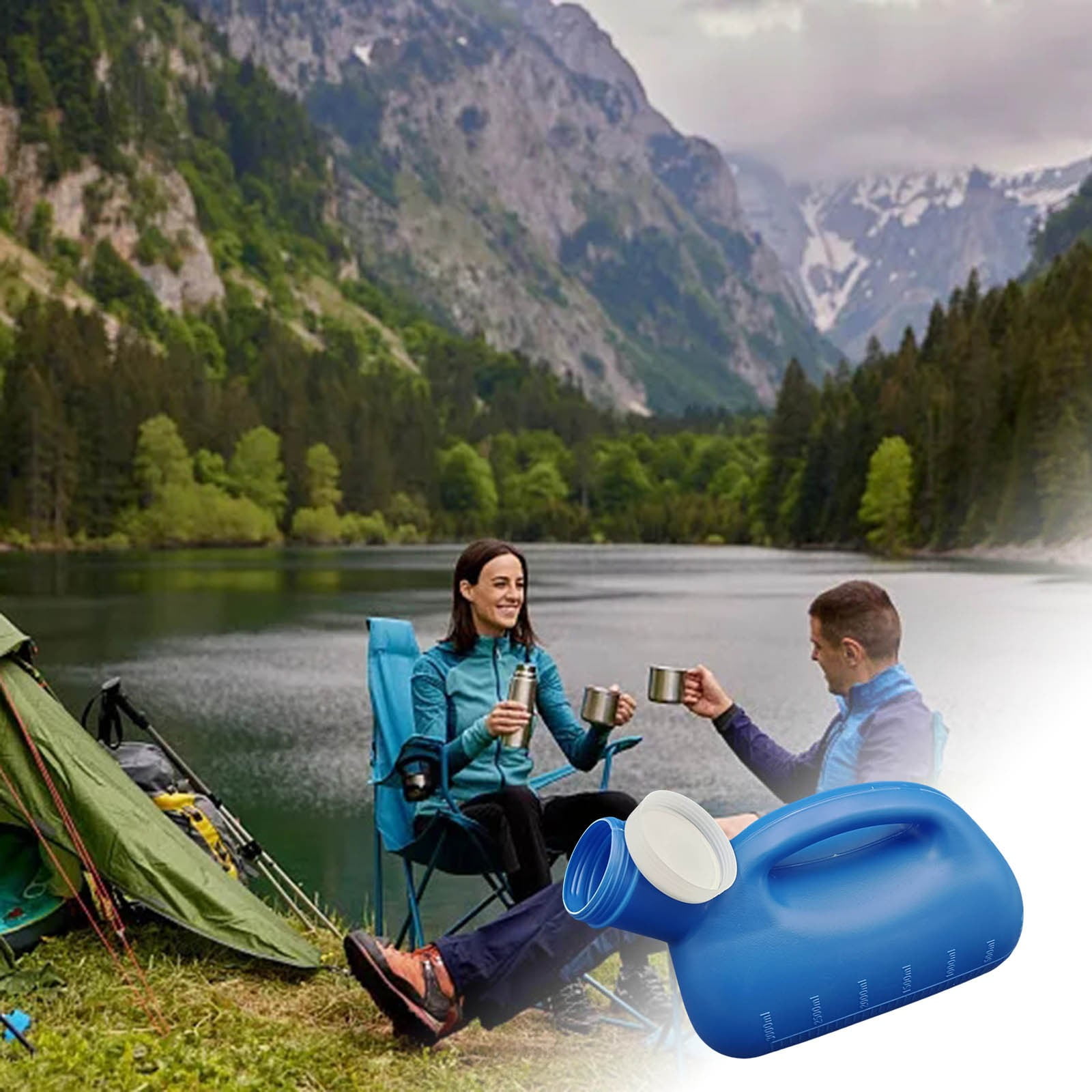 Travel Bottles & Containers Large Camping Urinal Bottle 3000ML Portable ...