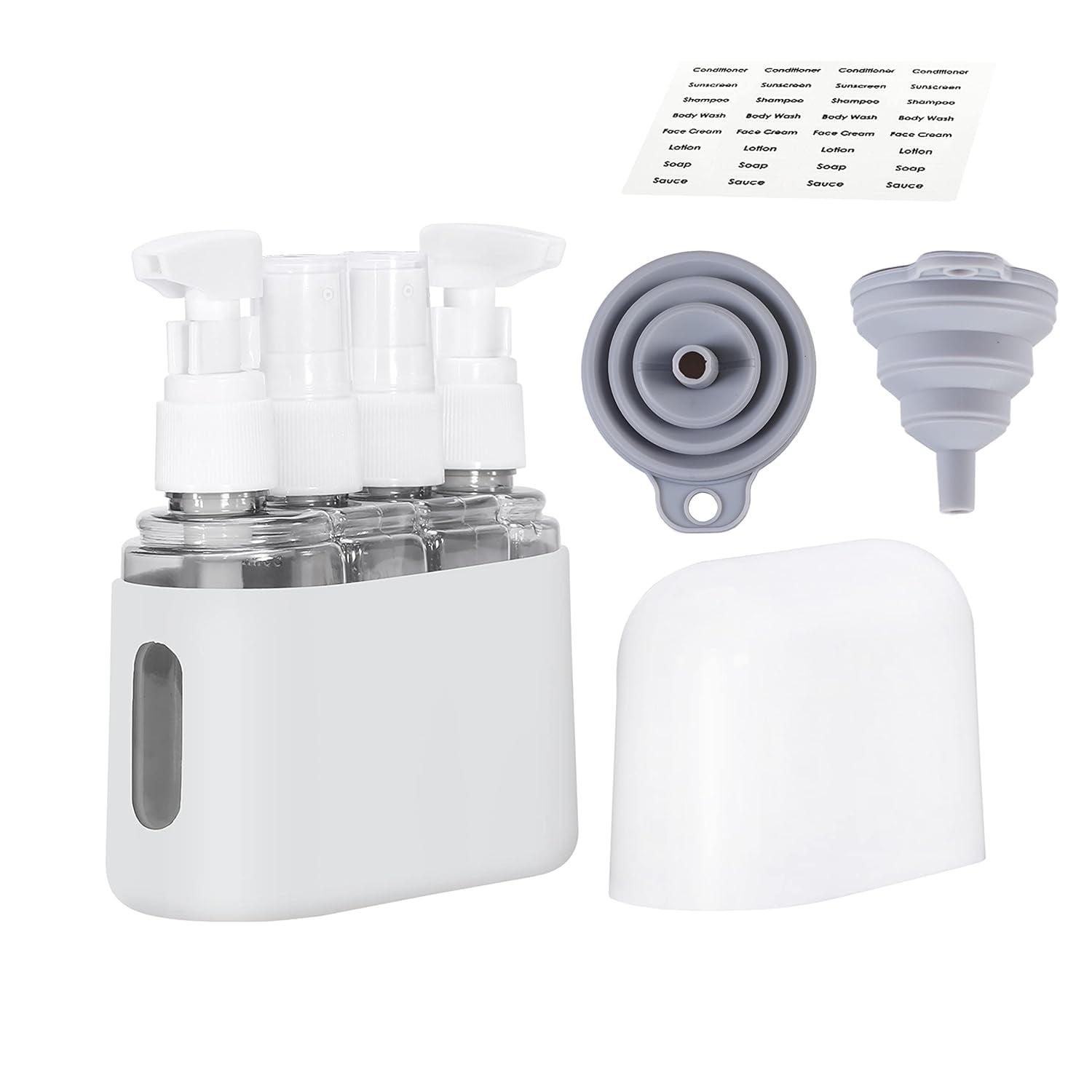 Travel Bottles, Leak Proof Containers For Toiletries TSA Approved ...