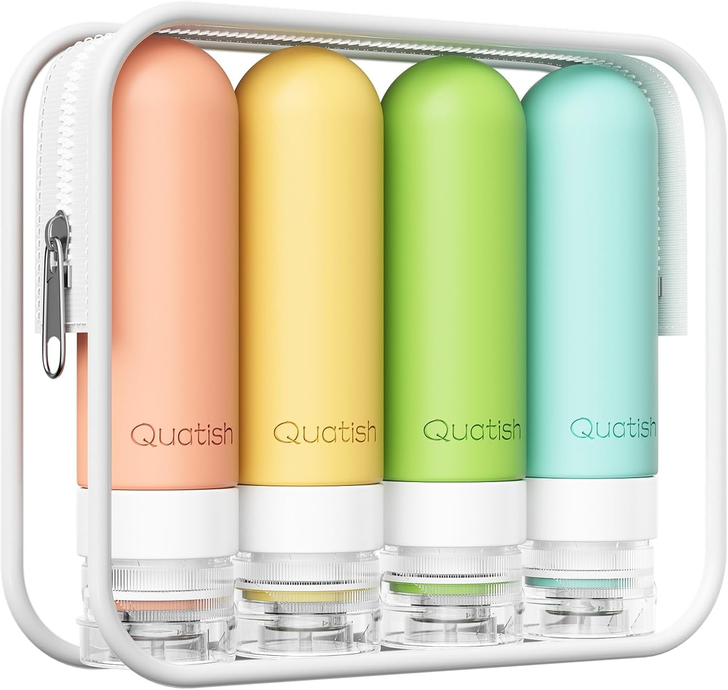 Travel Bottles for Toiletries, Original Patented Leak Proof Travel Size ...