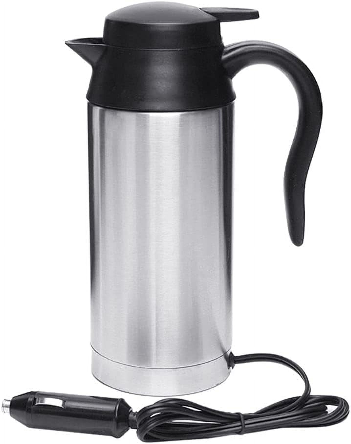Travel Car Kettle, Vacuum Insulated & Double Layer Indicator Display ...