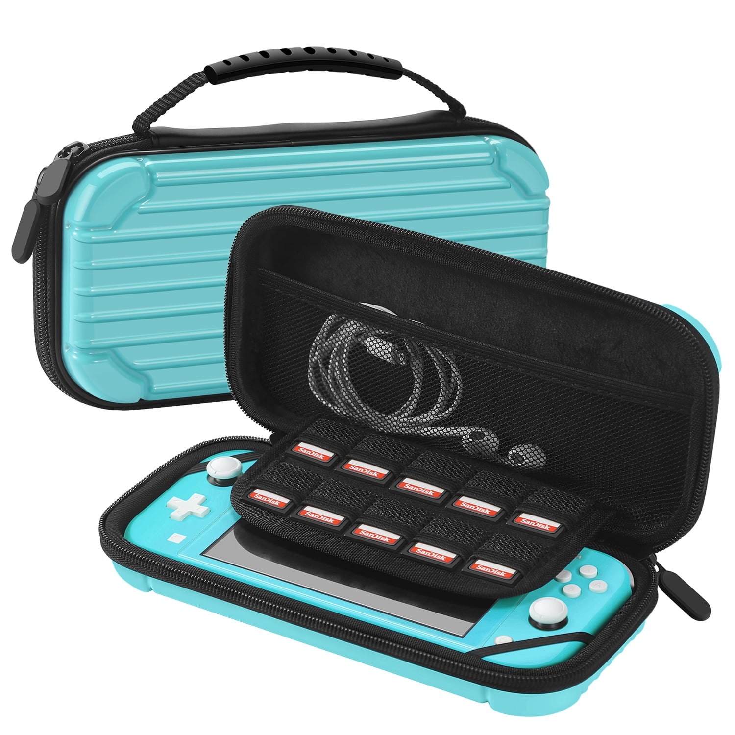Travel Carry Case for Nintendo Switch Lite Luggage Hard Shell PC ...