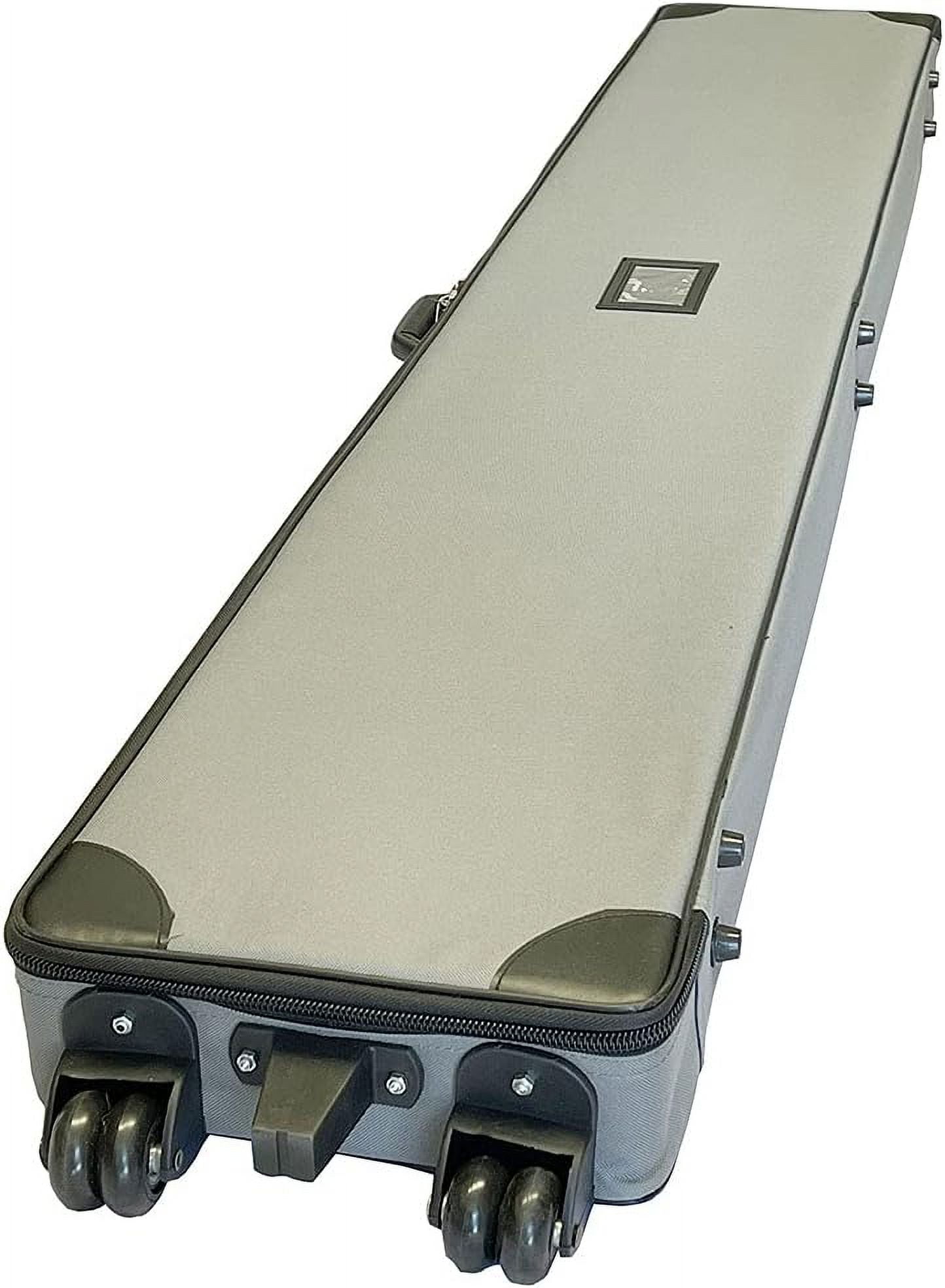 Travel Carrying Hard Case 63"x10"x3"（Inner Dimension) with Rollers for ...
