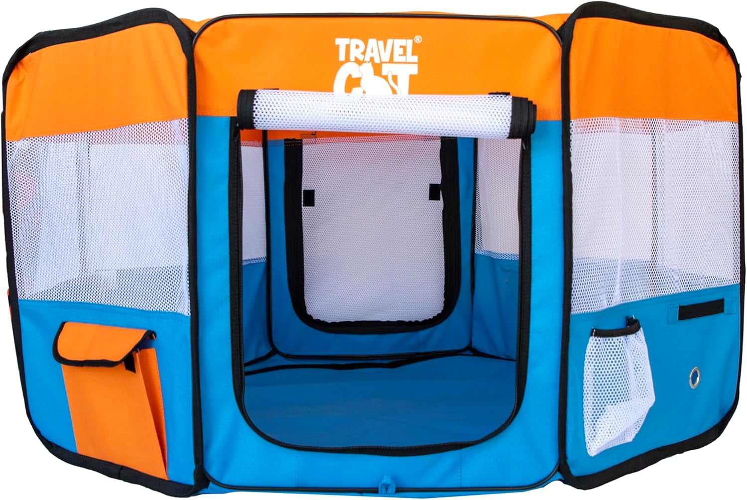 Travel Cat Portable Cat Tent - Durable Foldable Pet Playpen for Indoor ...