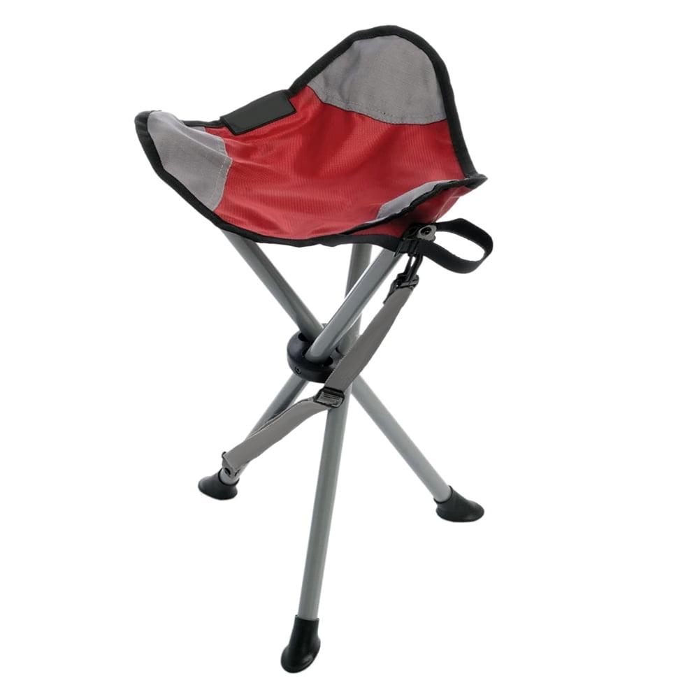 Travel Chair, Folding Camping Stools for Adults, Portable Tripod Chair ...