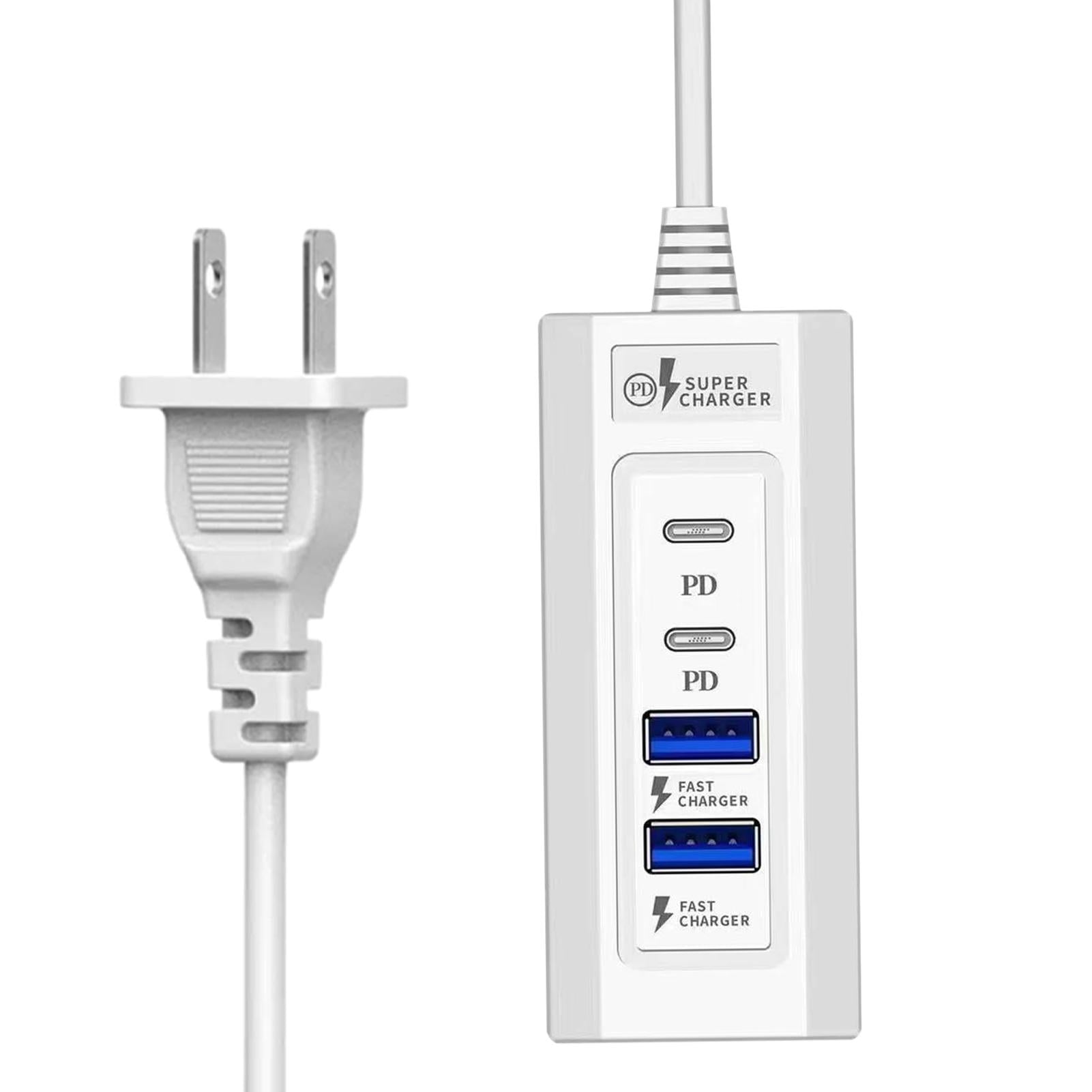 Travel Charging Outlet Extender, USB Charger Power Switch Socket Dorm ...