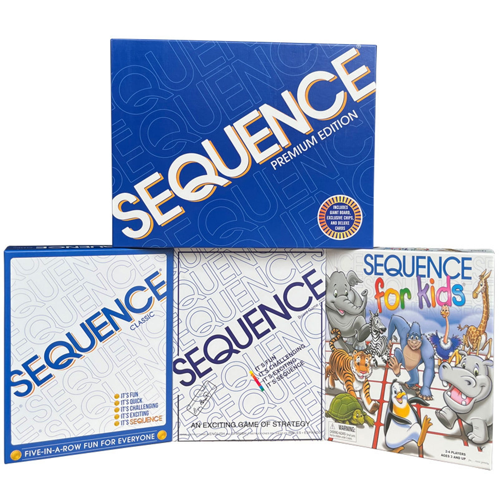 Travel Classics: SEQUENCE - Original SEQUENCE Game with Folding Board, Cards and Chips by Jax ...