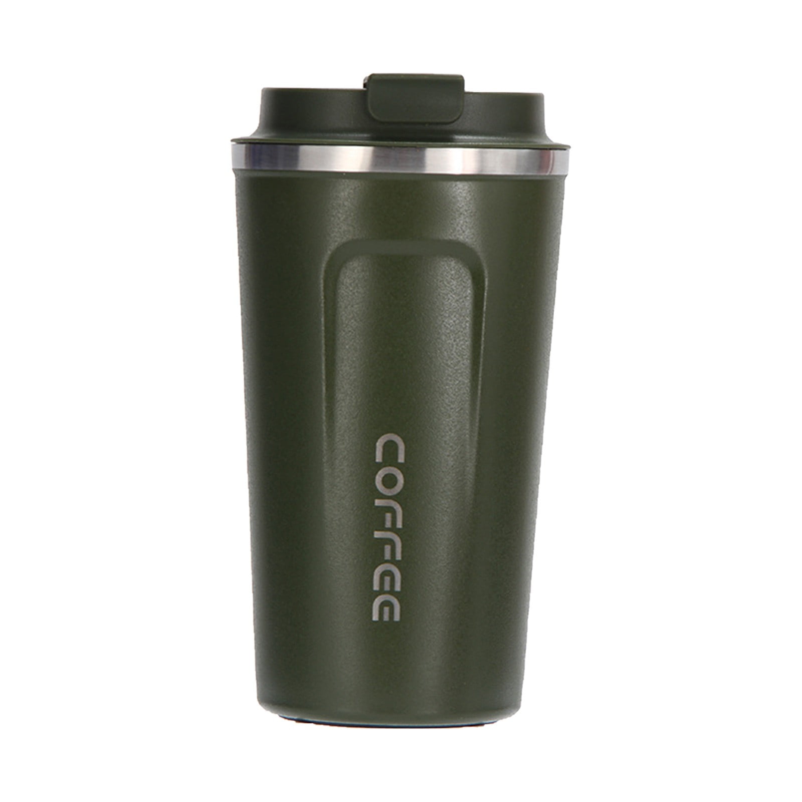 Travel Coffee Mug Spill Proof Leakproof Insulated Coffee Mug with Screw Lid, Stainless Steel ...