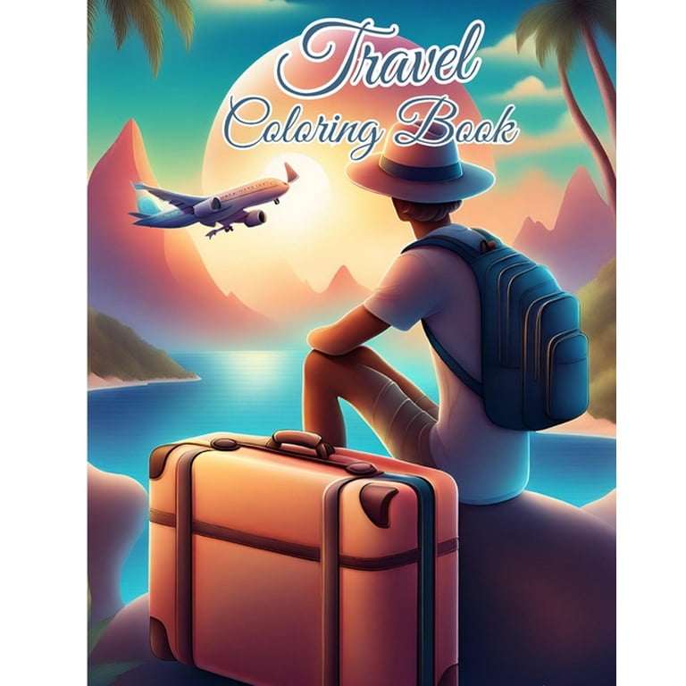 travel coloring book for kids