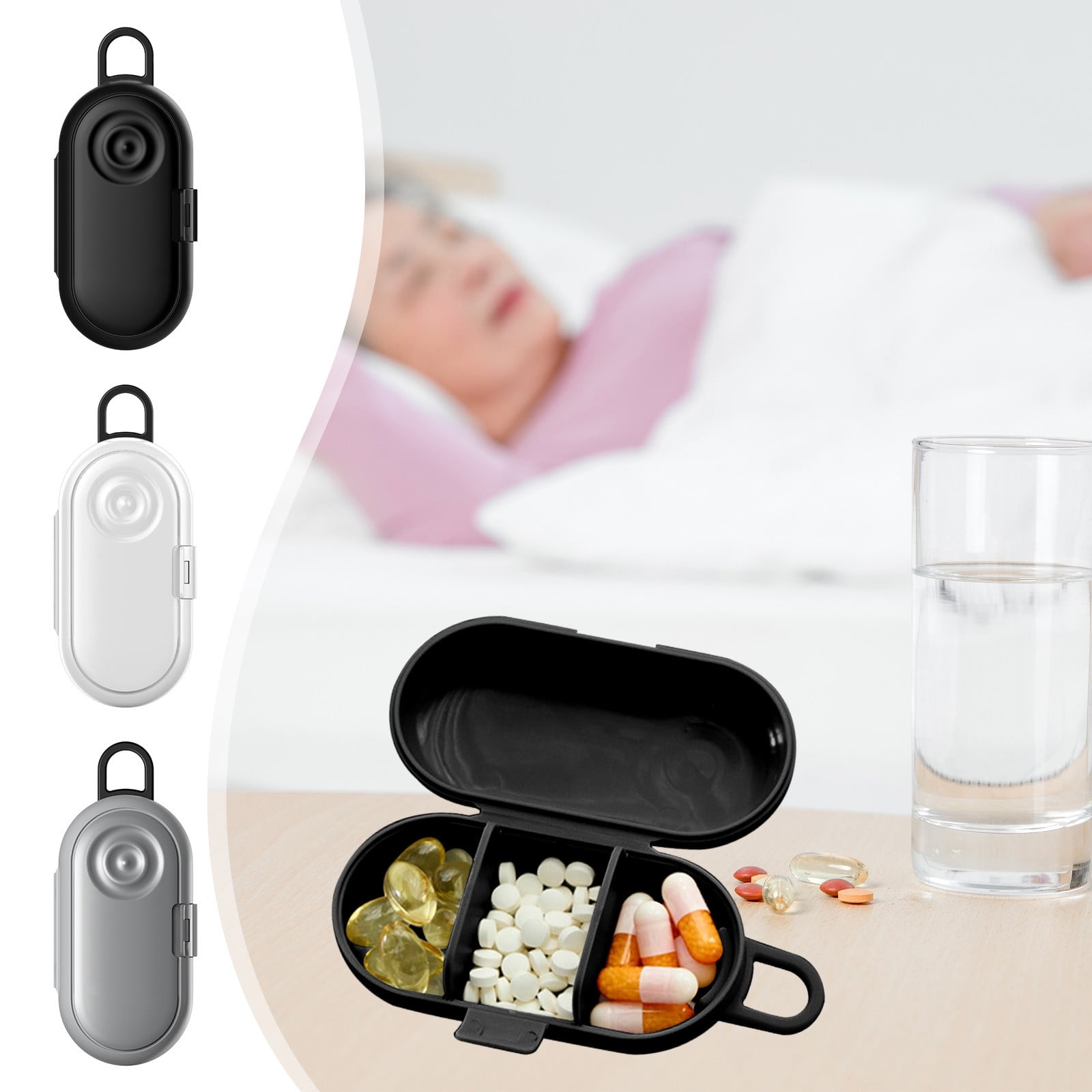 Travel Compact Storage Box,Portable Mini Organizer,Multifunctional ...