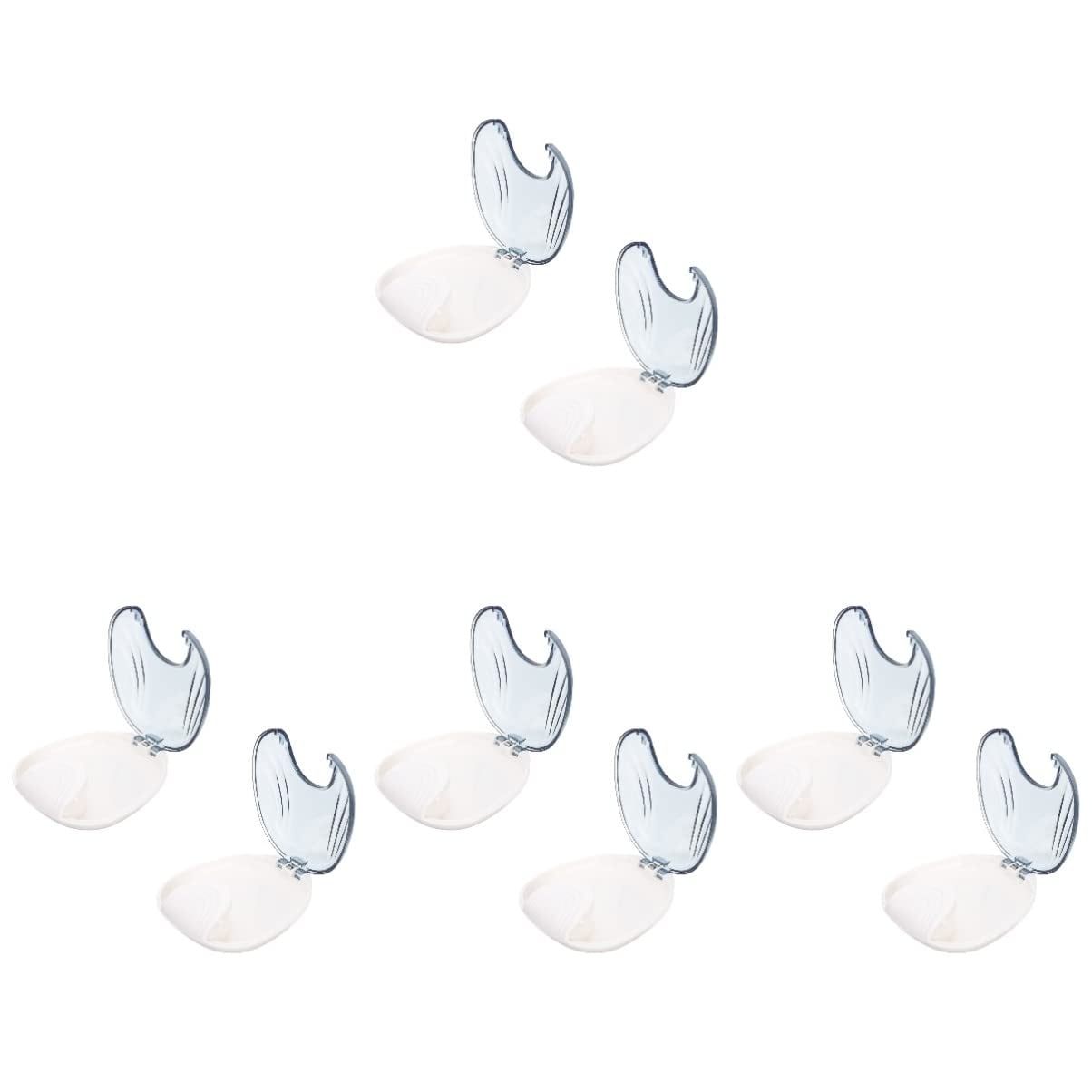 Travel Container 8 pcs Press- Braces Retainer Clear Case Teeth For ...